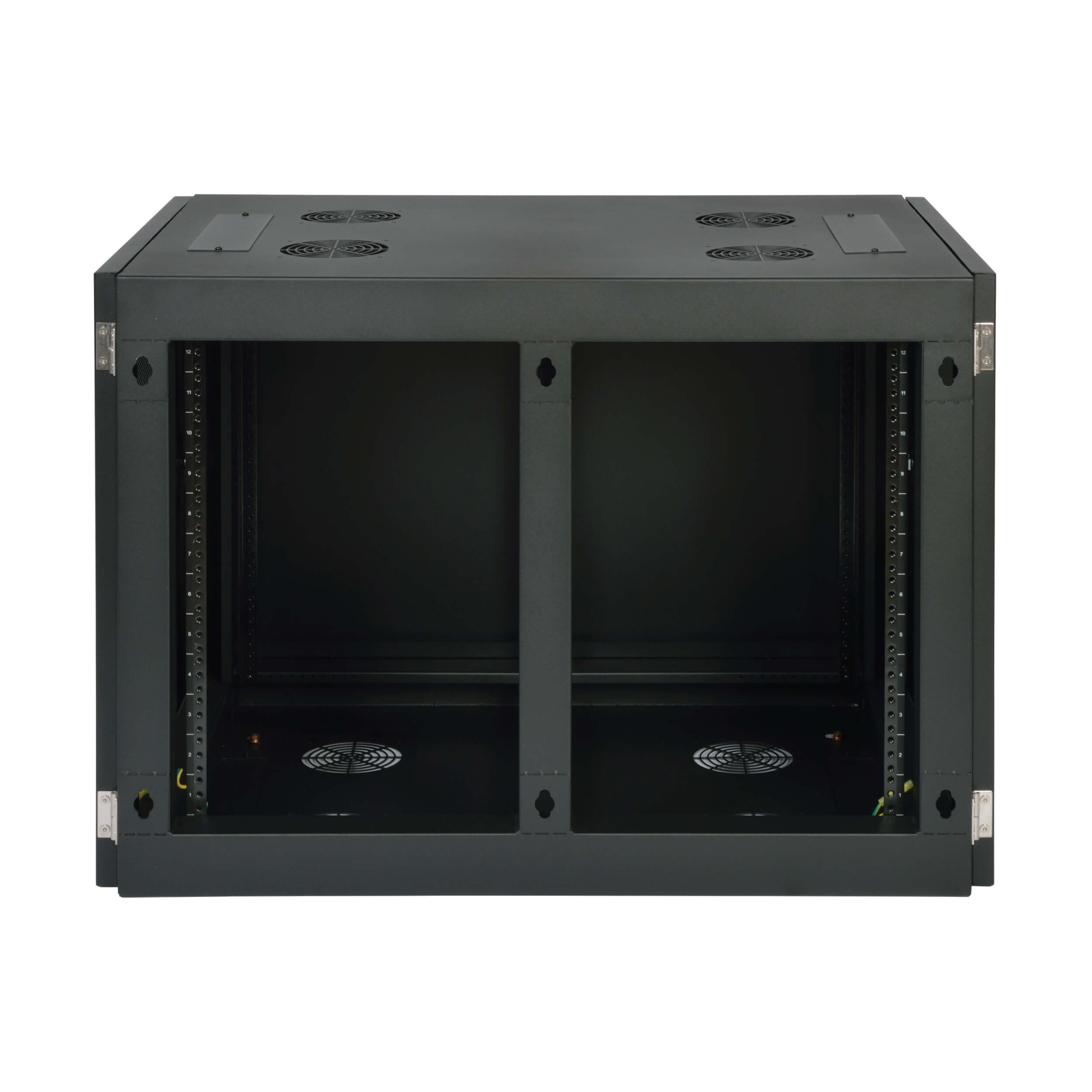 12U Server Rack Cabinet, Server-Depth, Wall-Mount, Side-Mount | Eaton