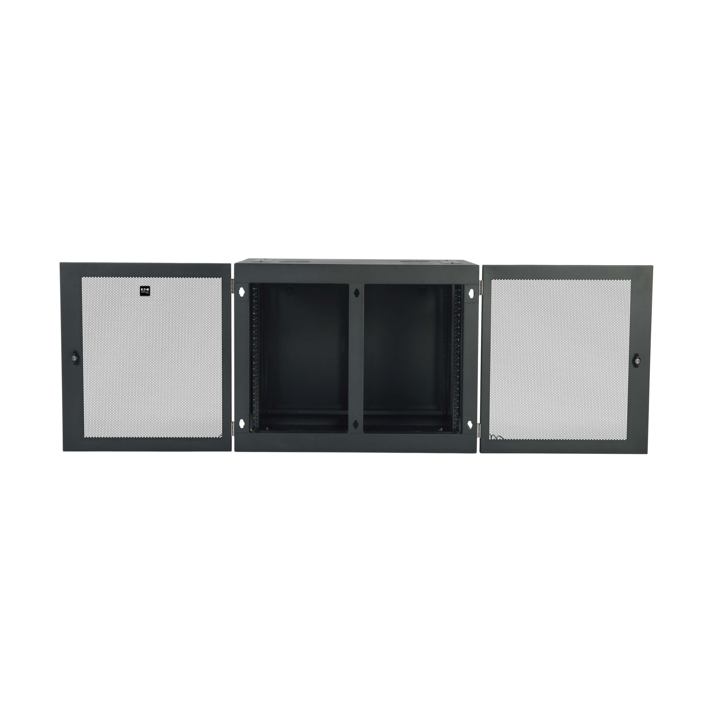 12U Server Rack Cabinet, Server-Depth, Wall-Mount, Side-Mount | Eaton