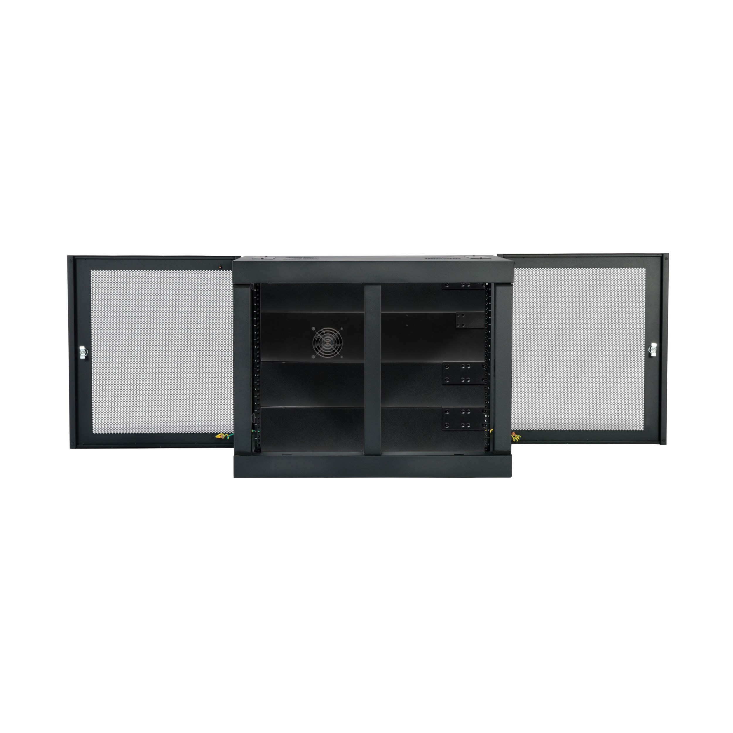 12U Server Rack Cabinet, Server-Depth, Wall-Mount, Side-Mount | Eaton