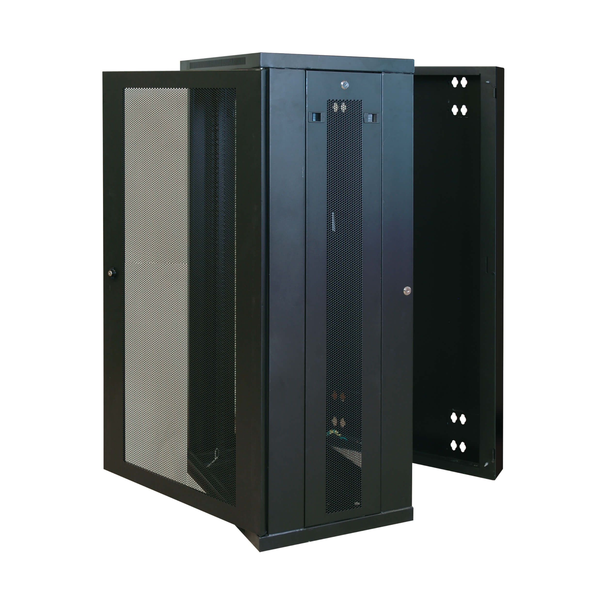 26U Server Rack Cabinet, Switch-Depth, Wall-Mount | Eaton