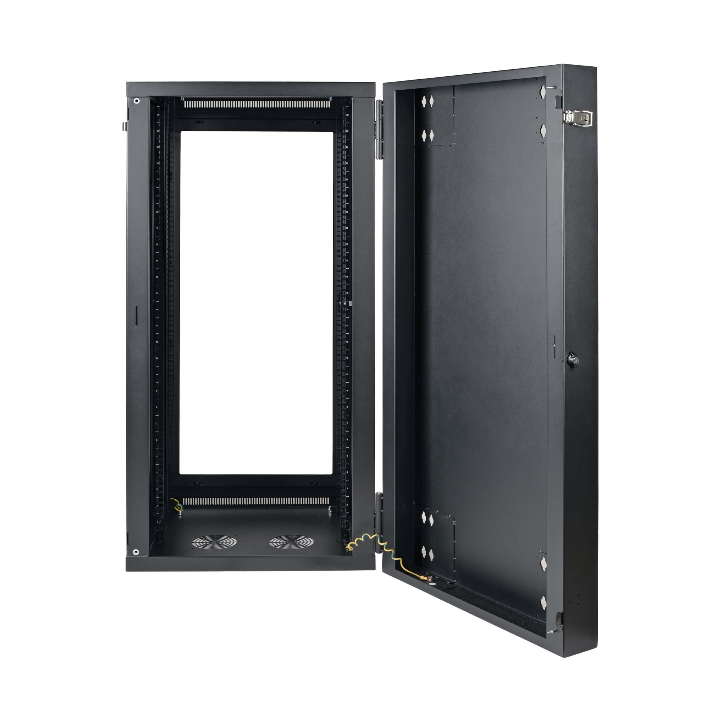 26U Server Rack Cabinet, Switch-Depth, Wall-Mount, Low-Profile | Eaton