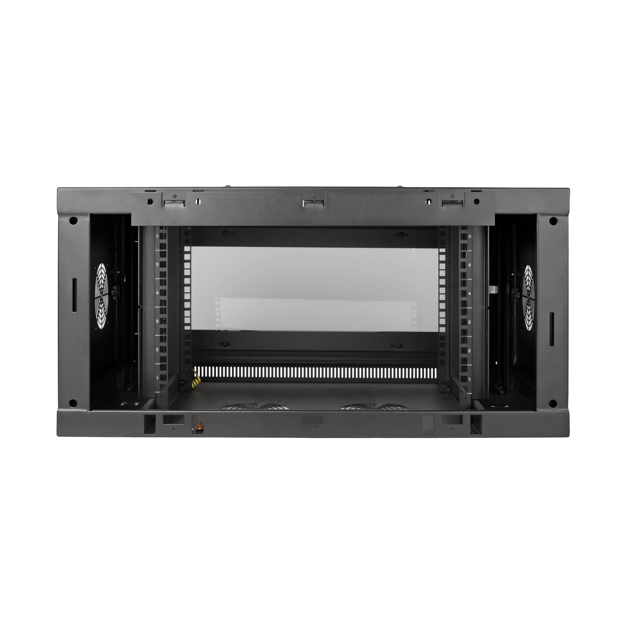 6U Server Rack Cabinet, Switch-Depth-Plus, Wall-Mount, Window, Wide | Eaton