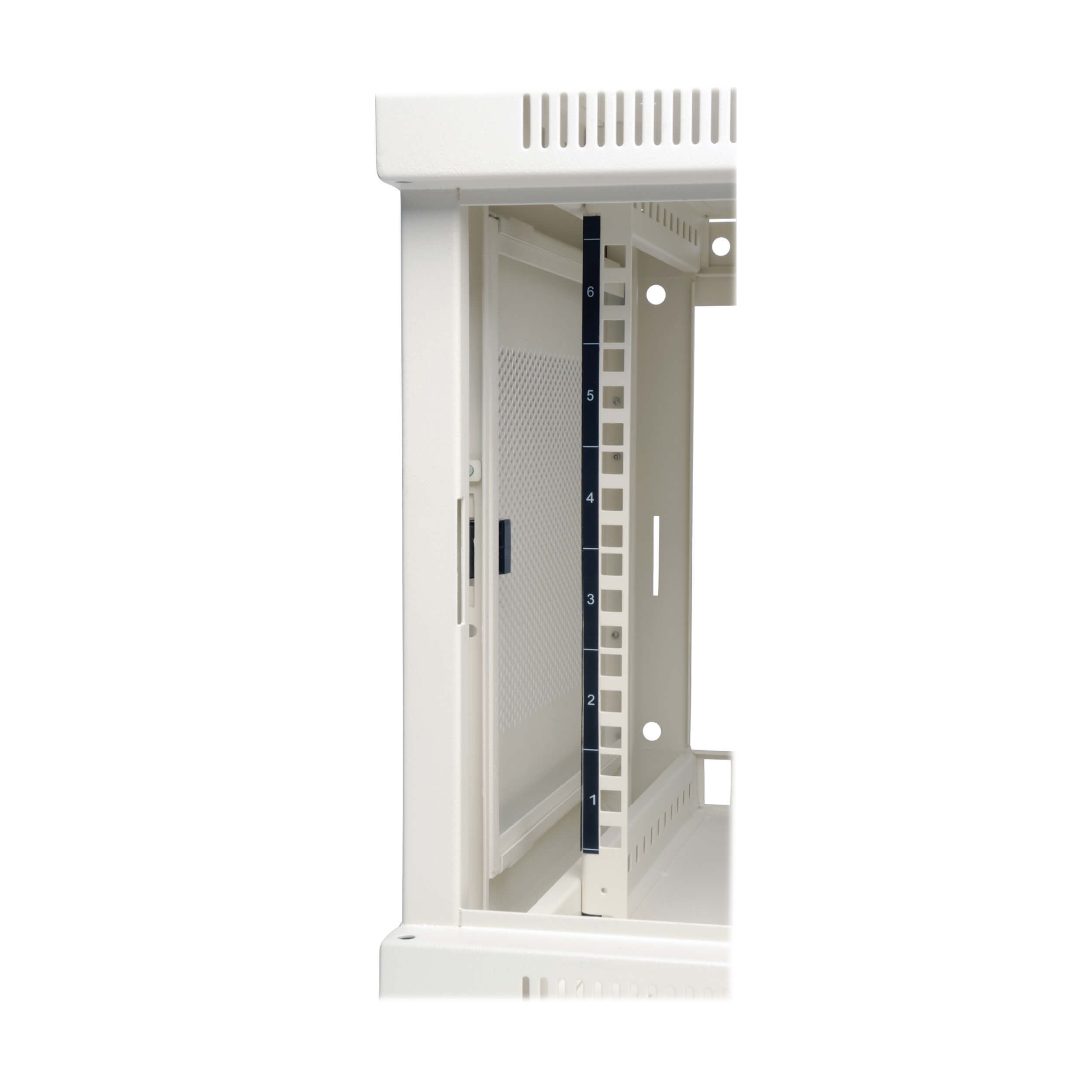 6U Server Rack Cabinet, Switch-Depth, Wall-Mount, White | Eaton
