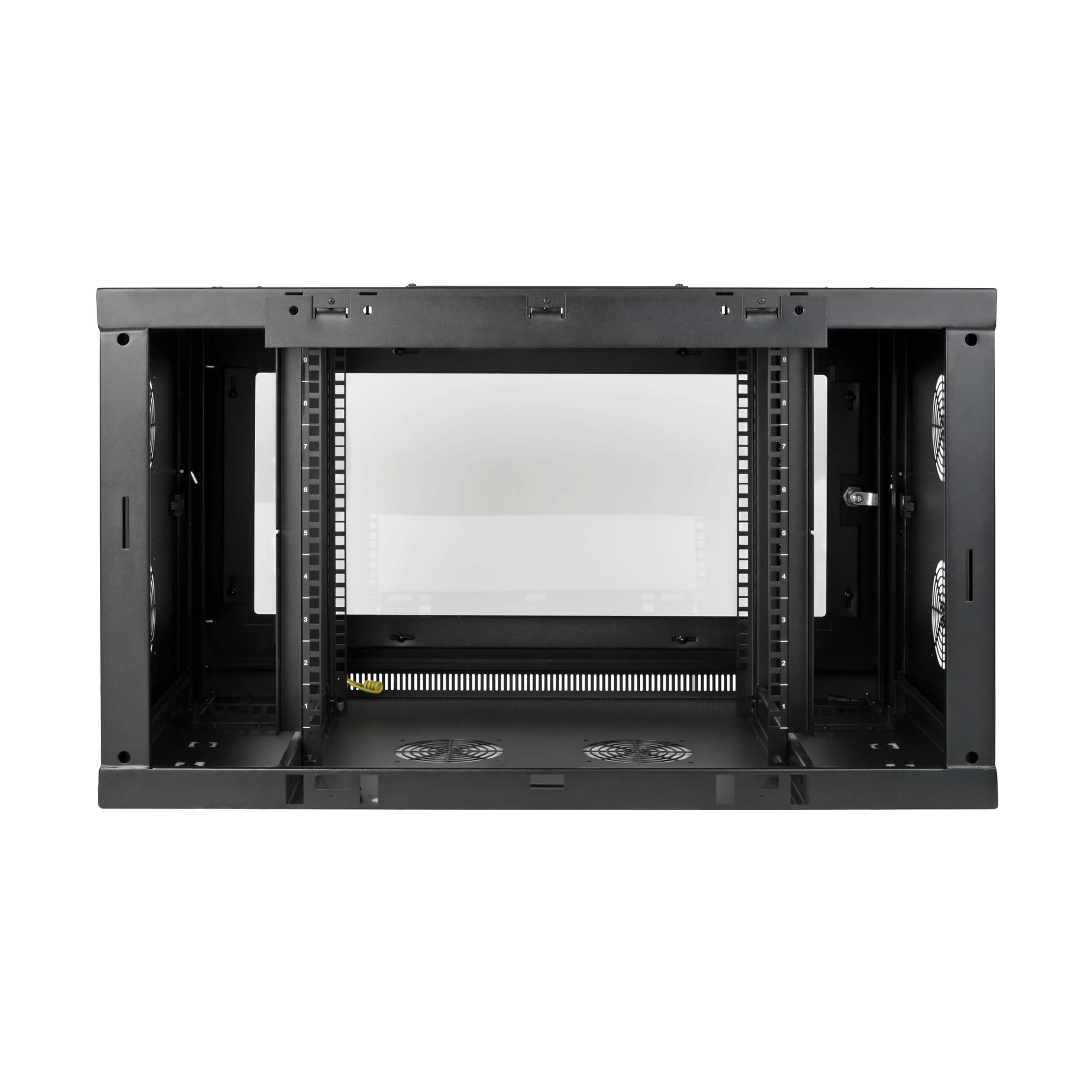 9U Server Rack Cabinet, Switch-Depth-Plus, Wall-Mount, Window | Eaton