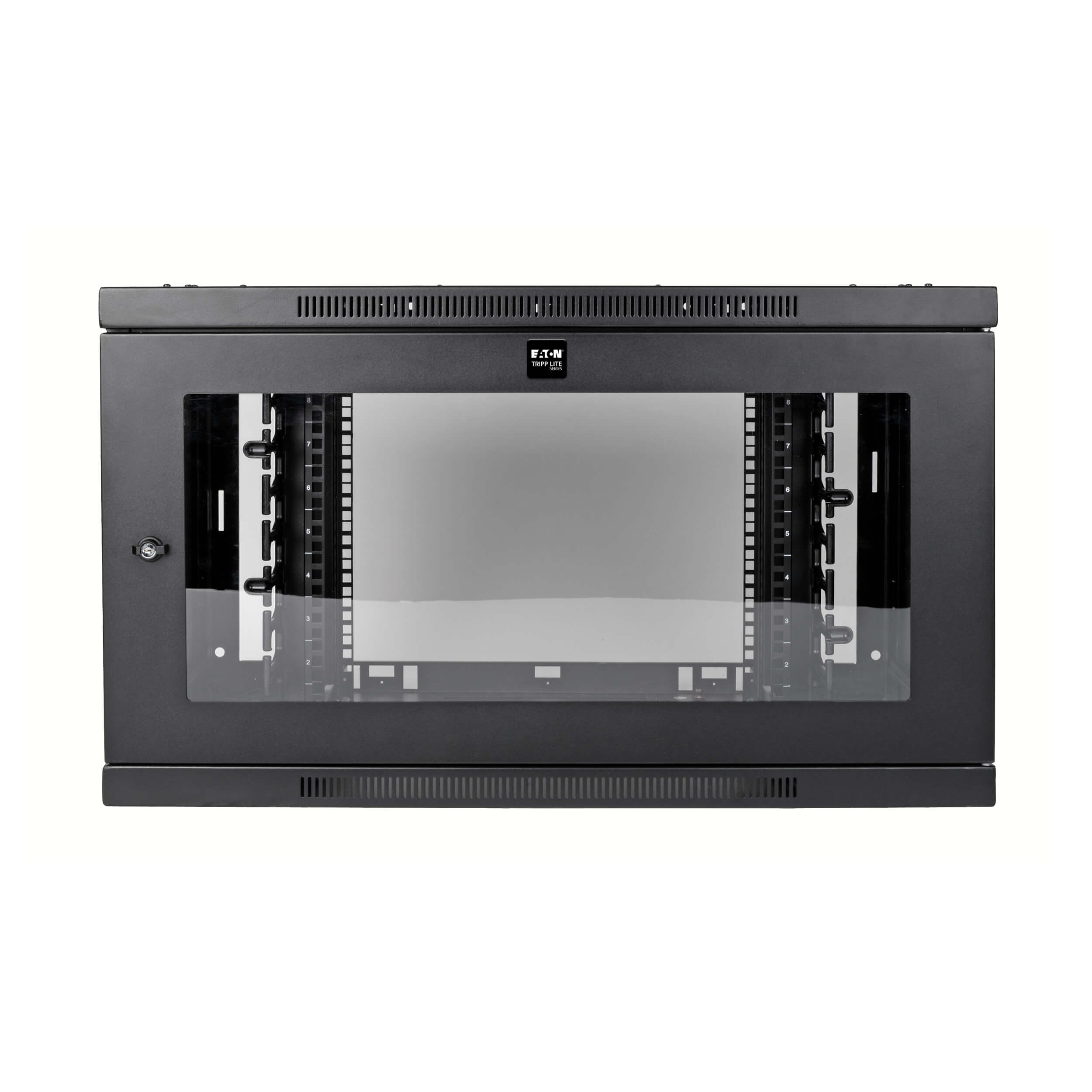 9U Server Rack Cabinet, Switch-Depth-Plus, Wall-Mount, Window | Eaton