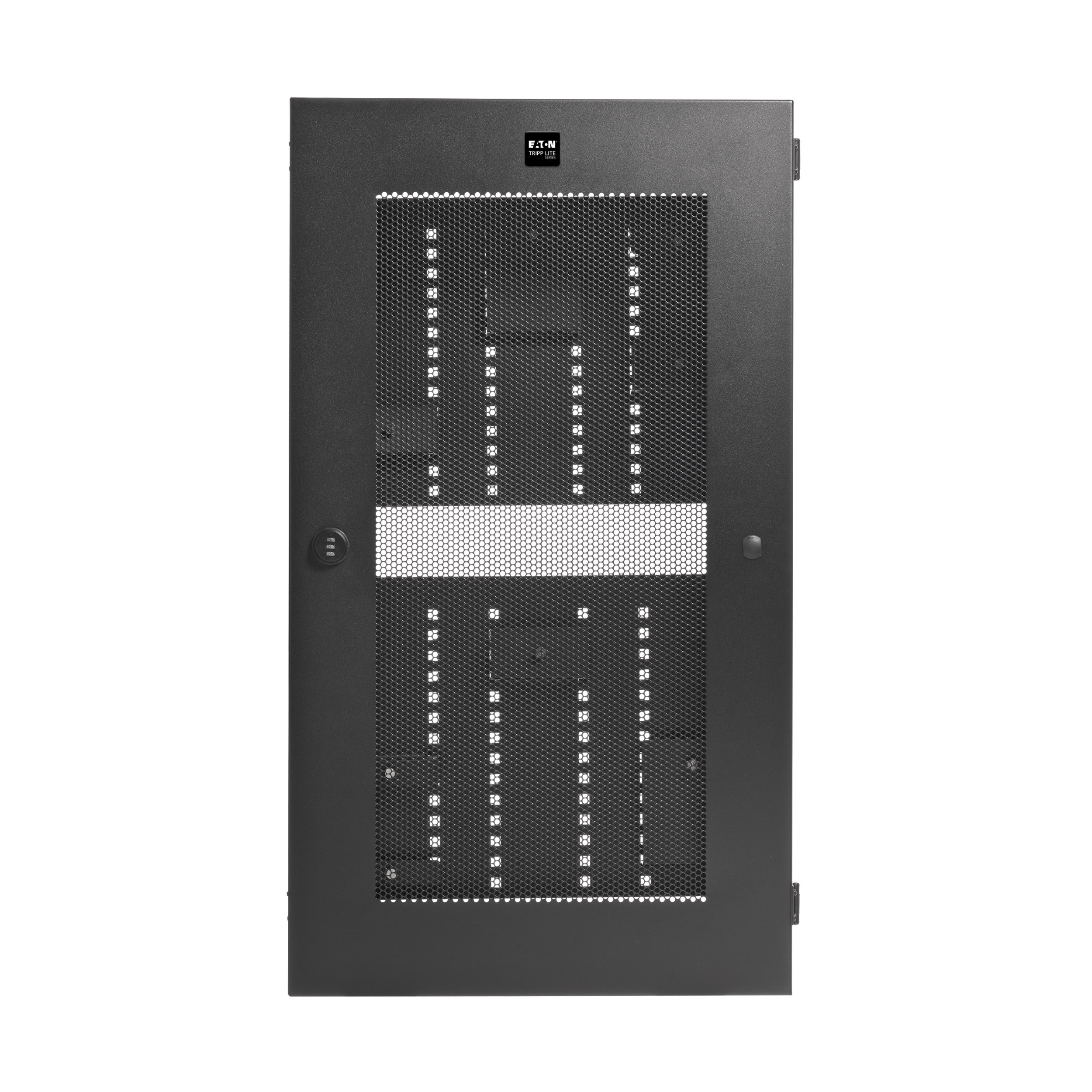 Low-Profile Wall Mount Structured Wiring Enclosure, 5U, Switch-Depth ...