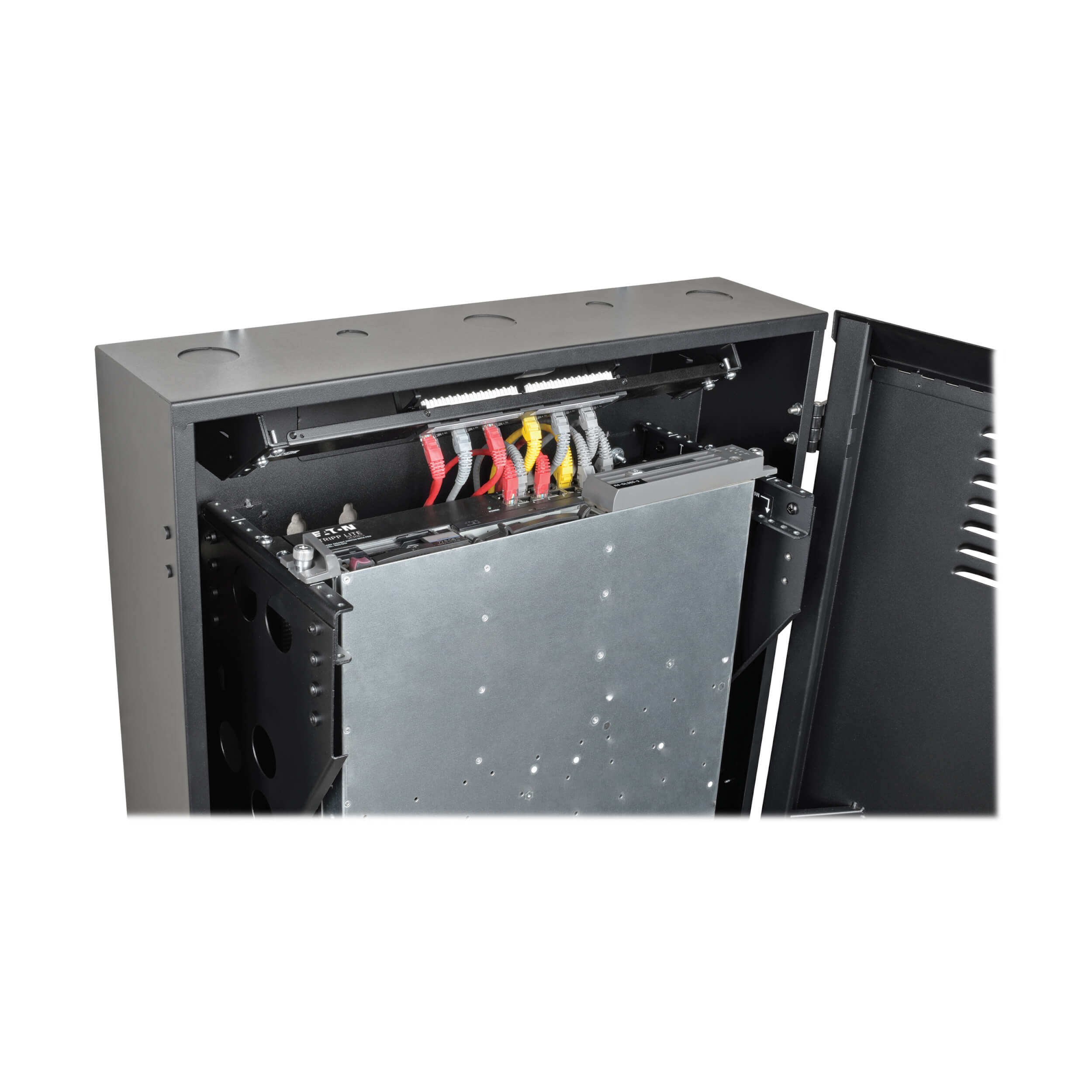 2U Server Rack Cabinet, Vertical-Mount, Switch-Depth, Wall-Mount | Eaton