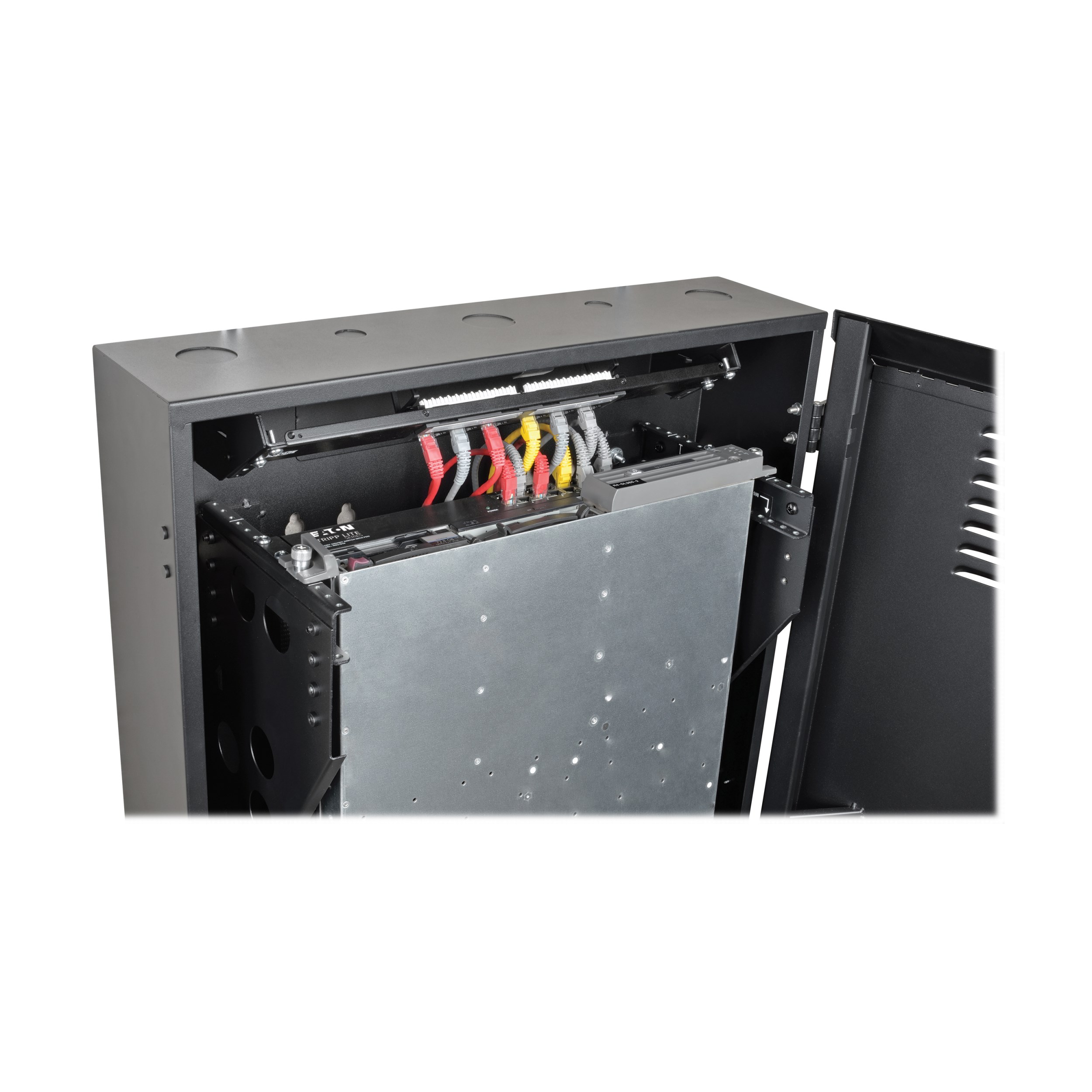 4U Server Rack Cabinet, Vertical-Mount, Switch-Depth, Wall-Mount | Eaton