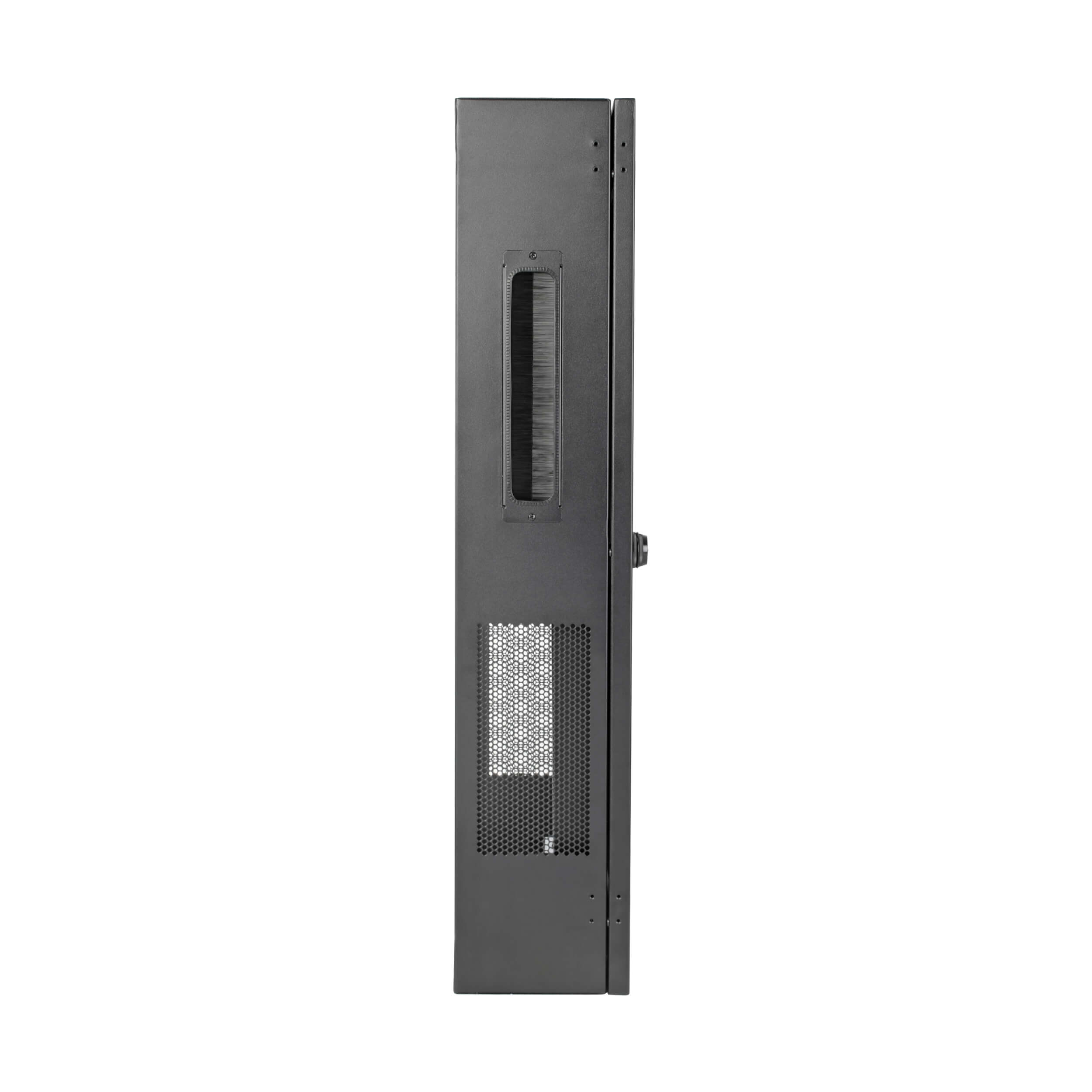 Low-Profile Wall Mount Structured Wiring Enclosure, 3U, Switch-Depth ...