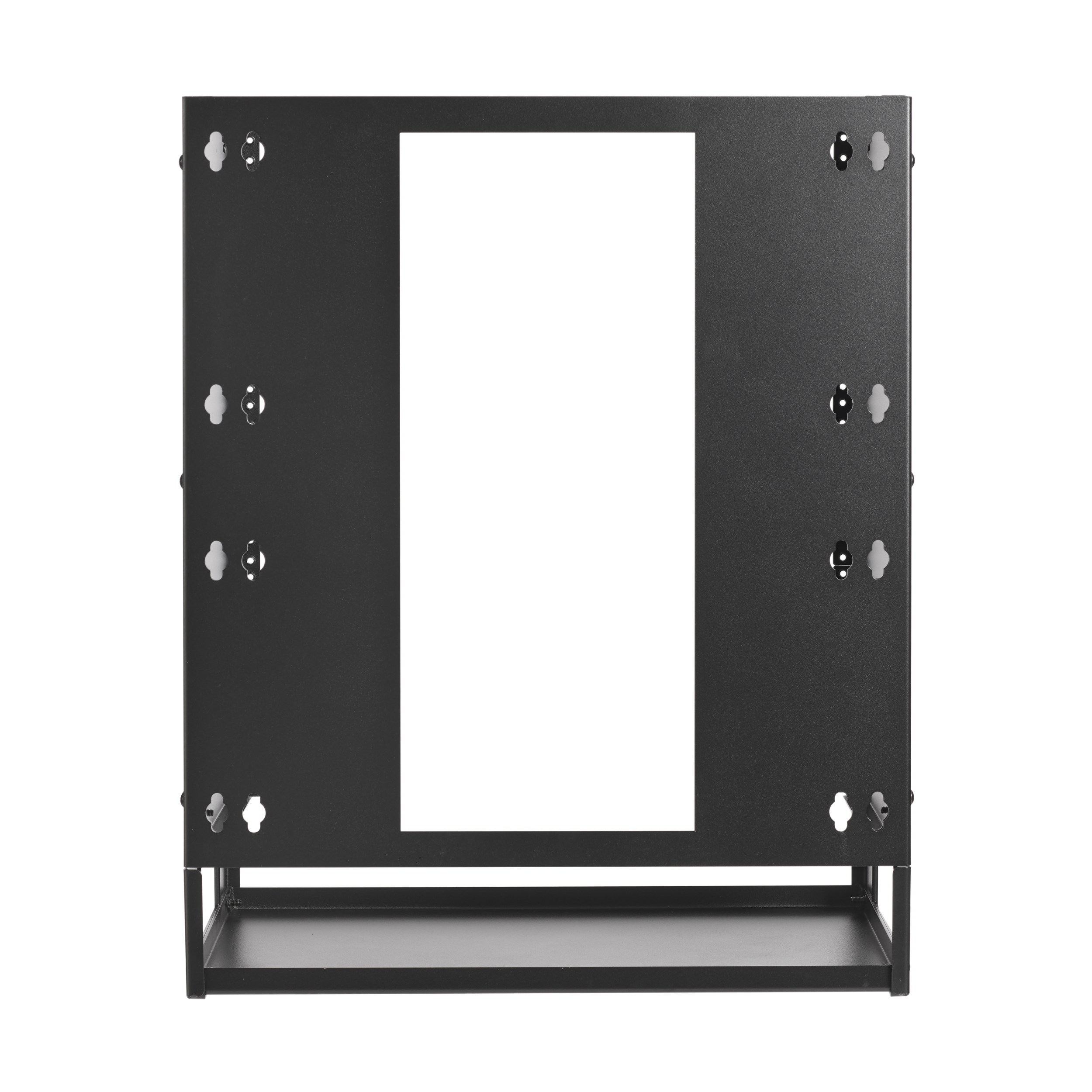 12U Shelved Wall-Mount Hinged Bracket for Small Switches, Patch Panels ...