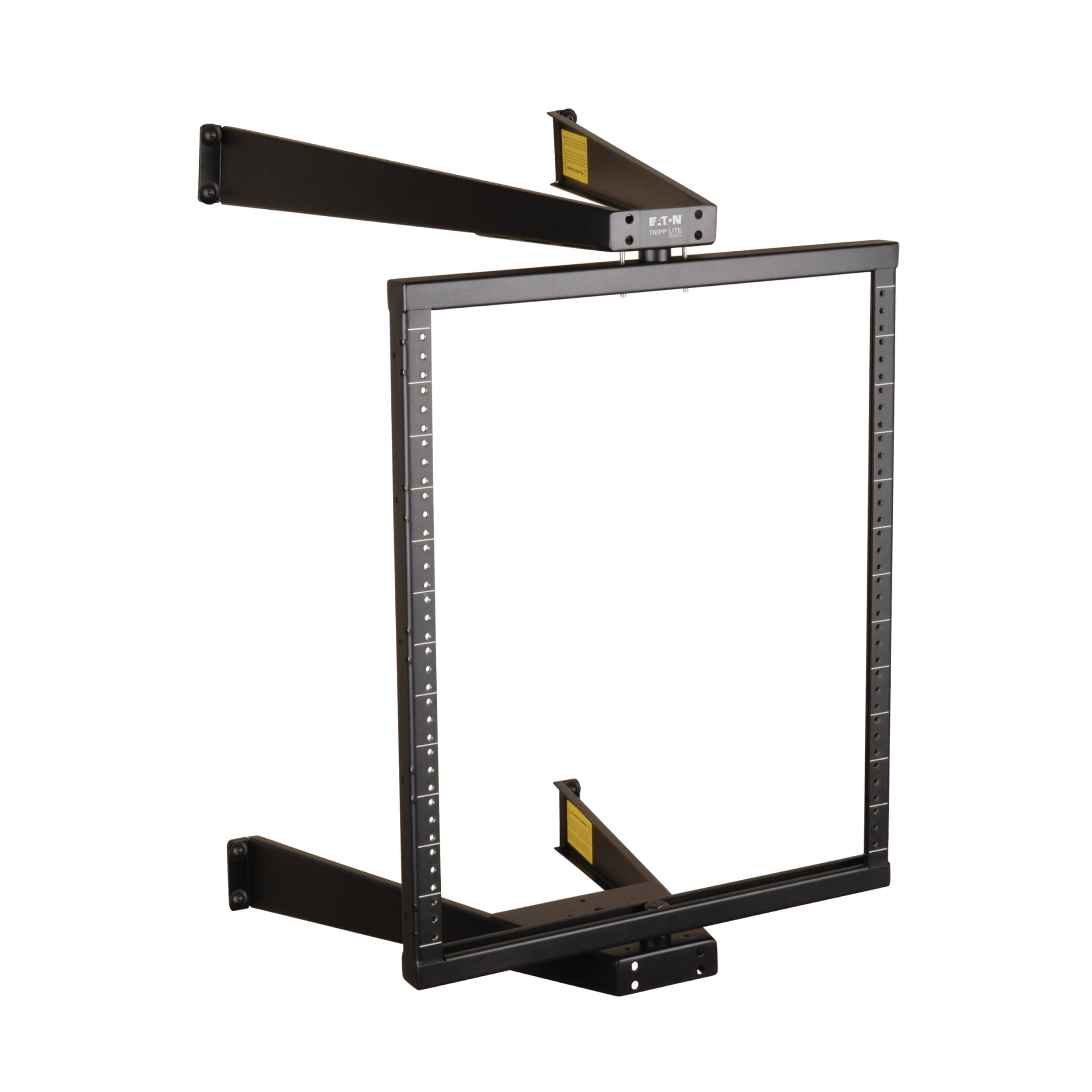 12U 2-Post Open Frame Server Rack, Switch-Depth, Wall-Mount | Eaton