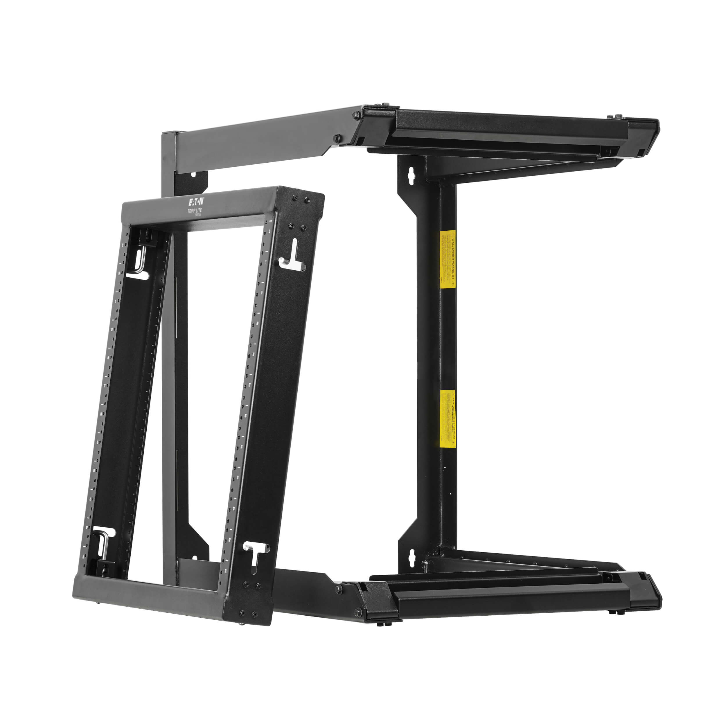 2-Post Wall-Mount Server Rack, 12U, Hinged Front, Heavy Duty | Eaton