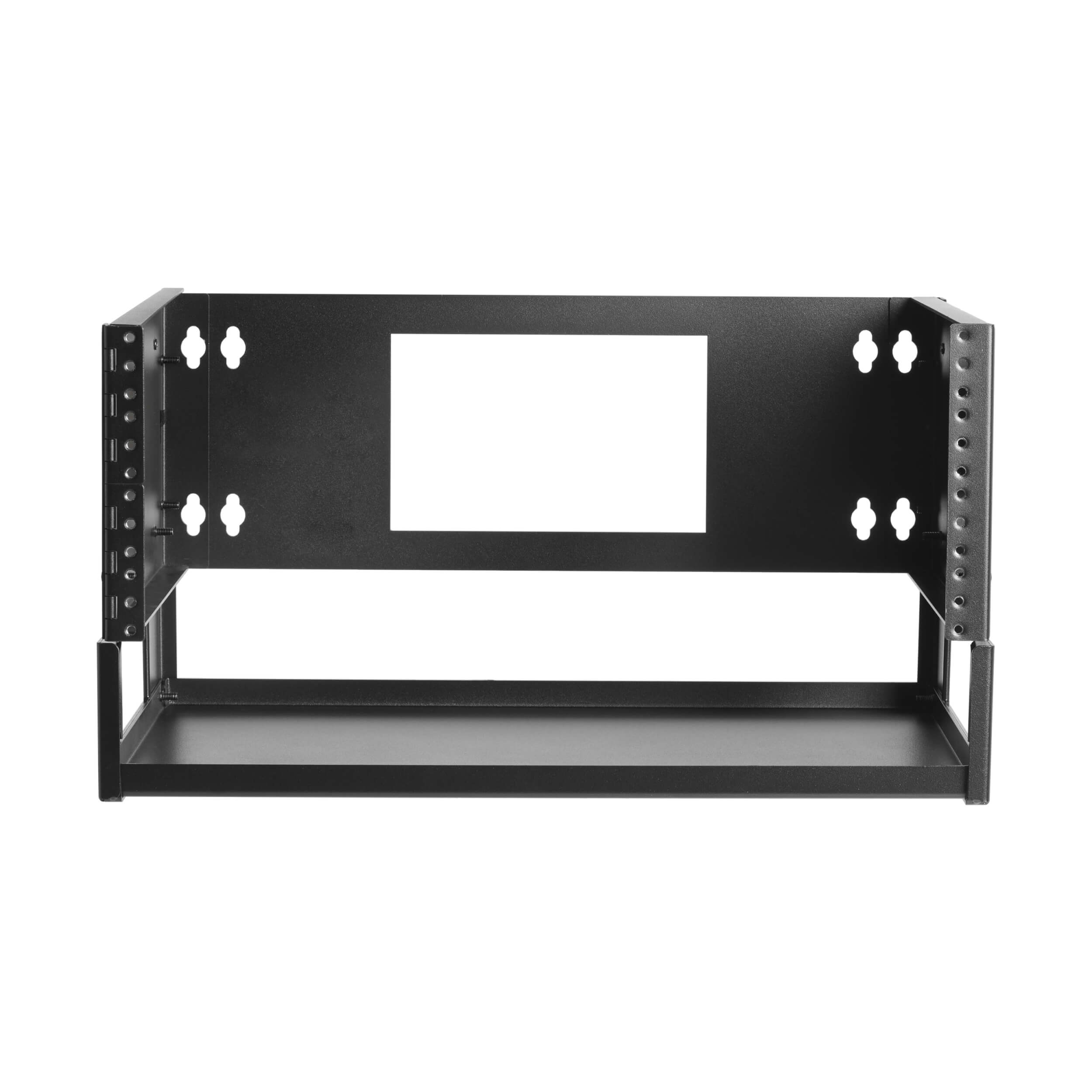 4U Shelved Wall-Mount Hinged Bracket for Small Switches, Patch Panels ...