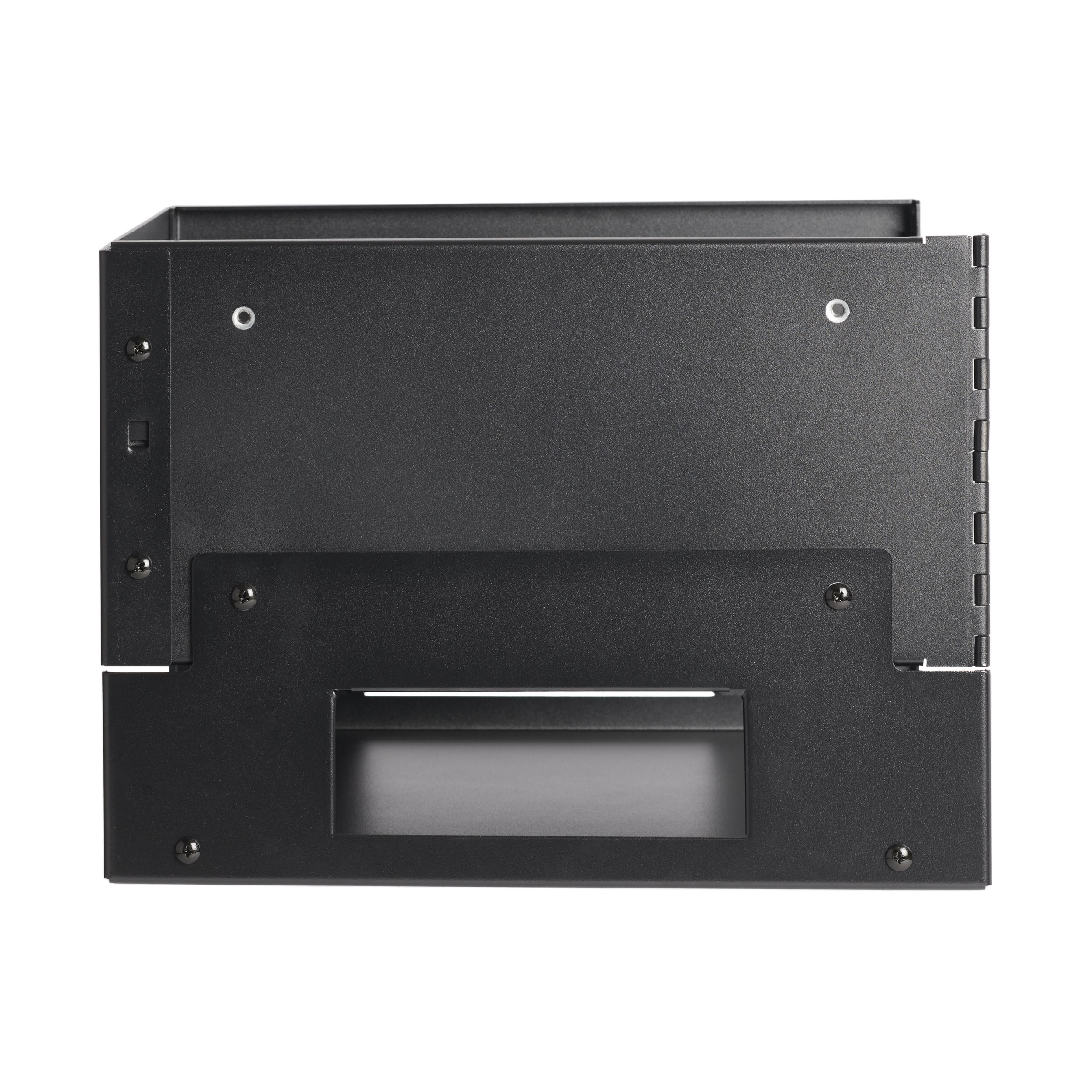 4U Shelved Wall-Mount Hinged Bracket for Small Switches, Patch Panels ...