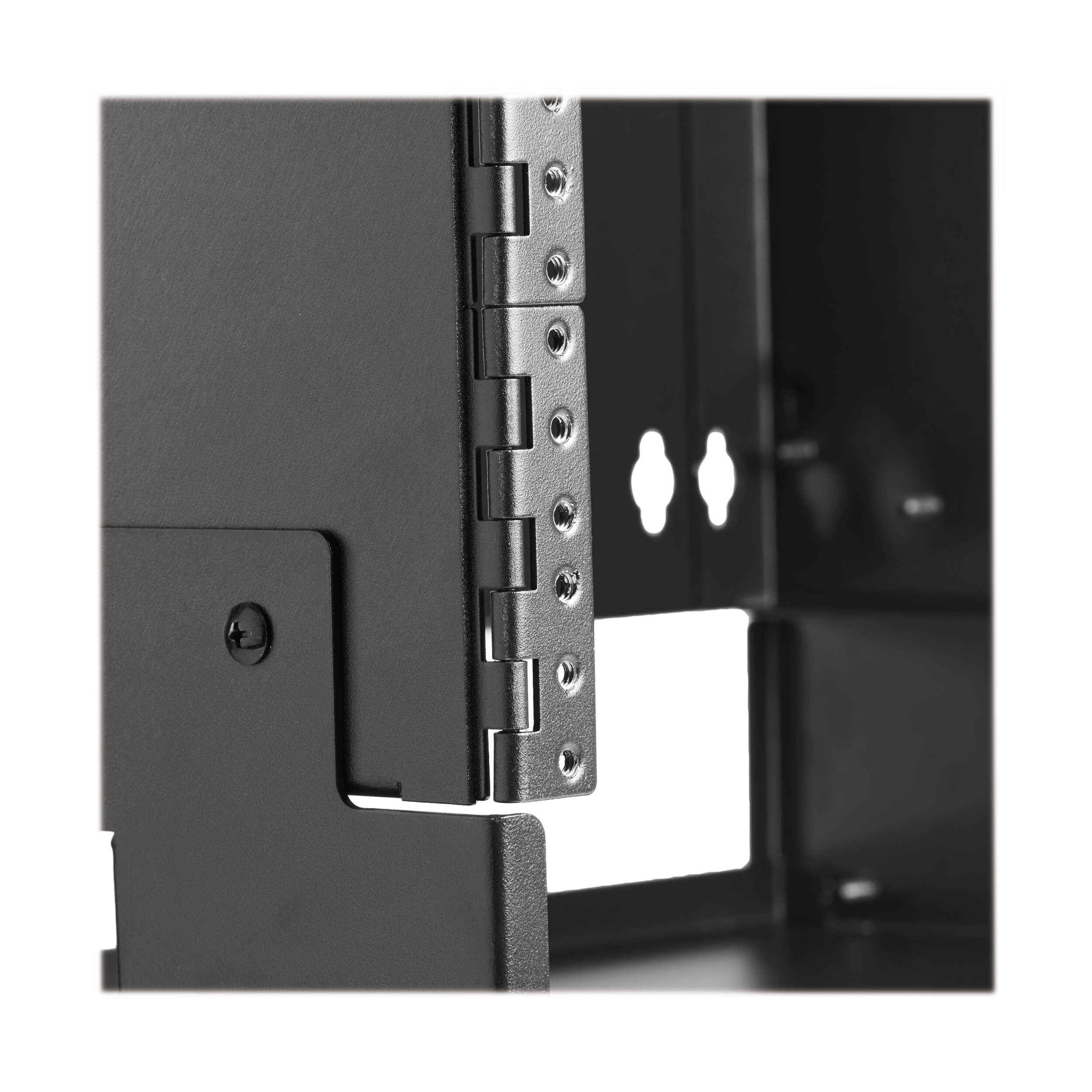 4U Shelved Wall-Mount Hinged Bracket for Small Switches, Patch Panels ...