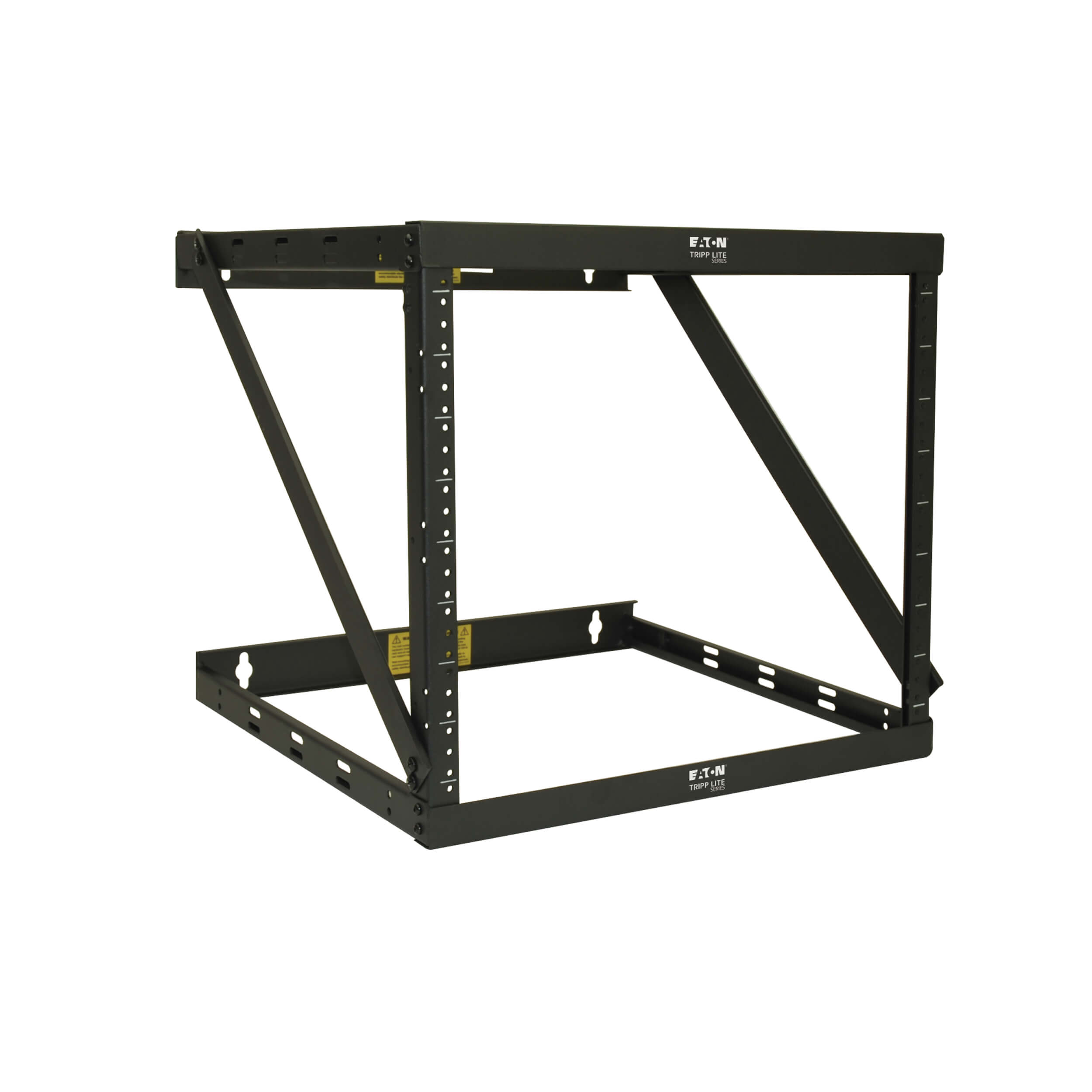 Expandable 2-Post Open Frame Server Rack, Switch-Depth, Wall-Mount | Eaton