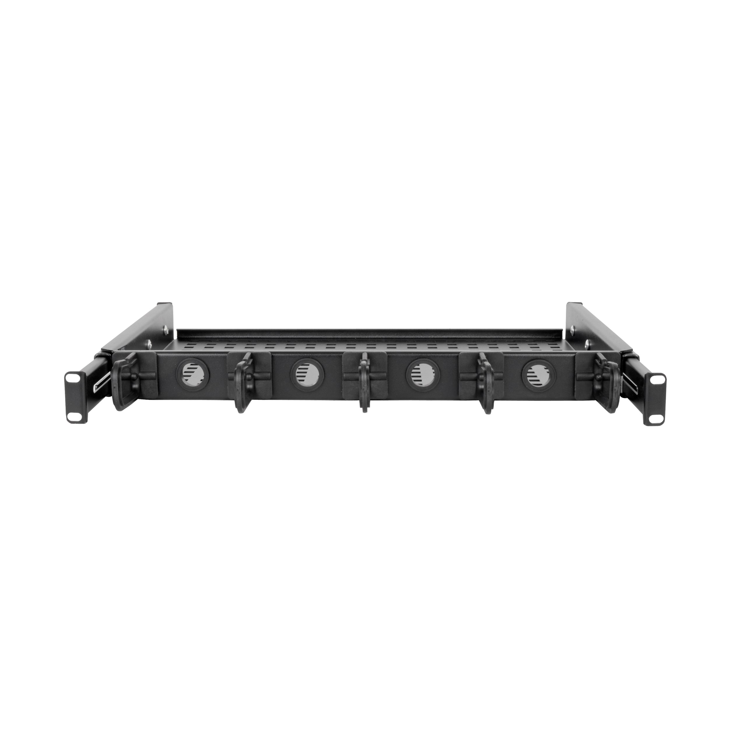 Server Rack Steel Shelf, 1U, Vented, Cable Rings | Eaton