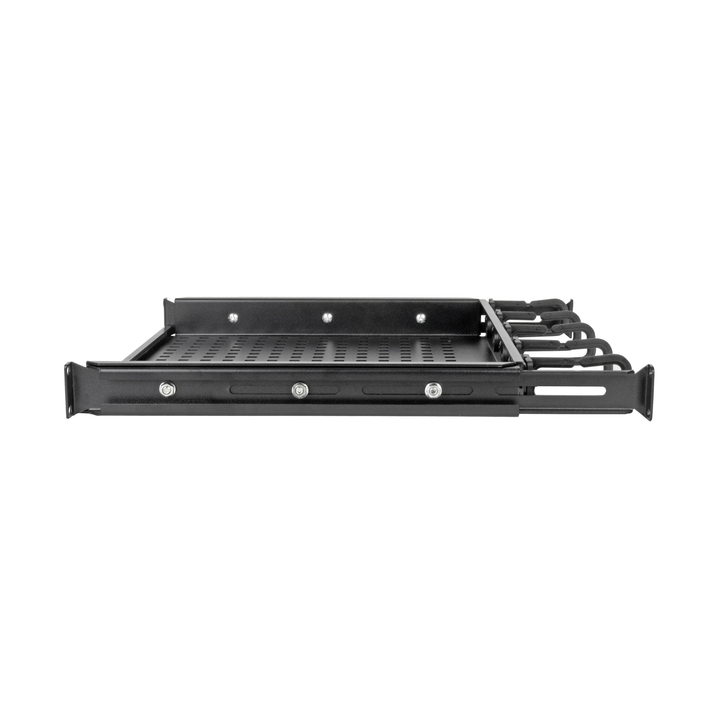Server Rack Steel Shelf, 1U, Vented, Cable Rings | Eaton