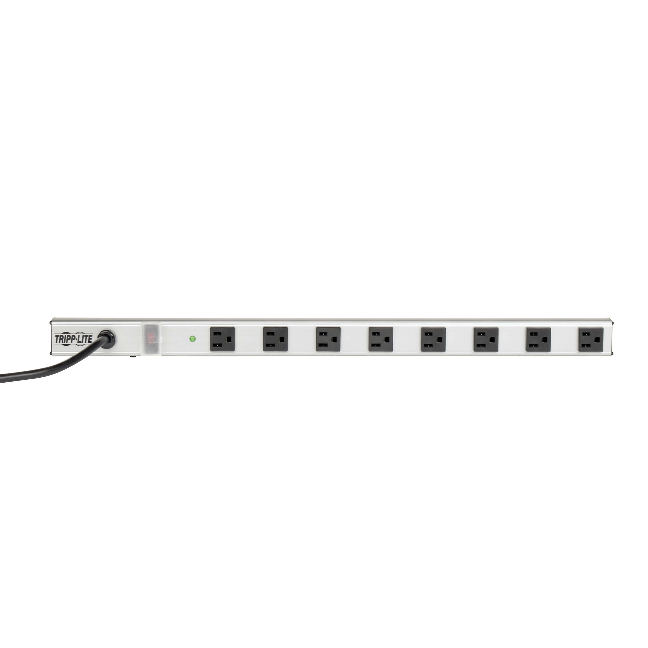 8 Outlet Surge Protector, 6-ft Cord, 2-ft Length | Eaton