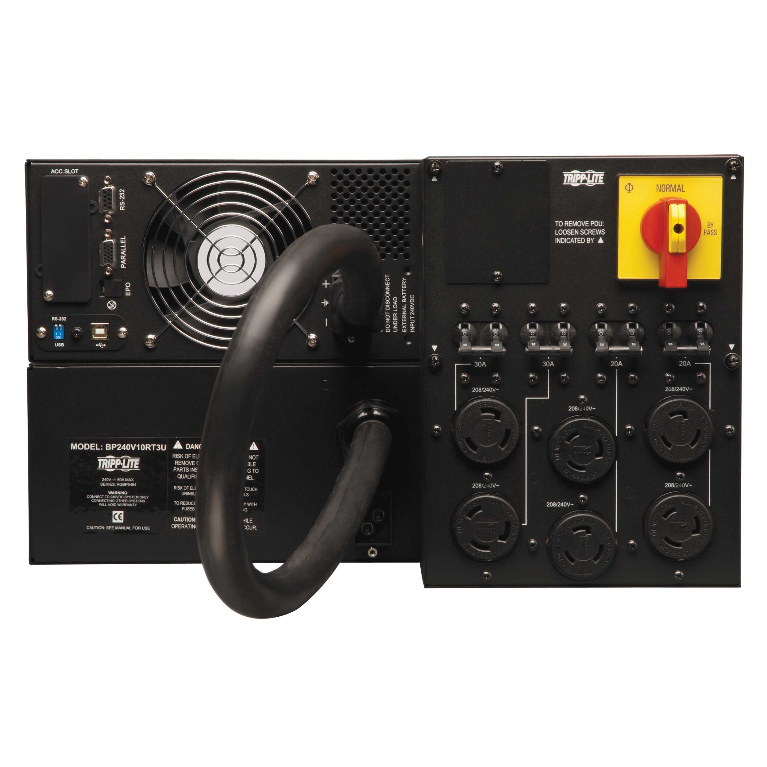 On-Line Double-Conversion UPS System, 208/240V 10kVA 9kW, 6U | Eaton