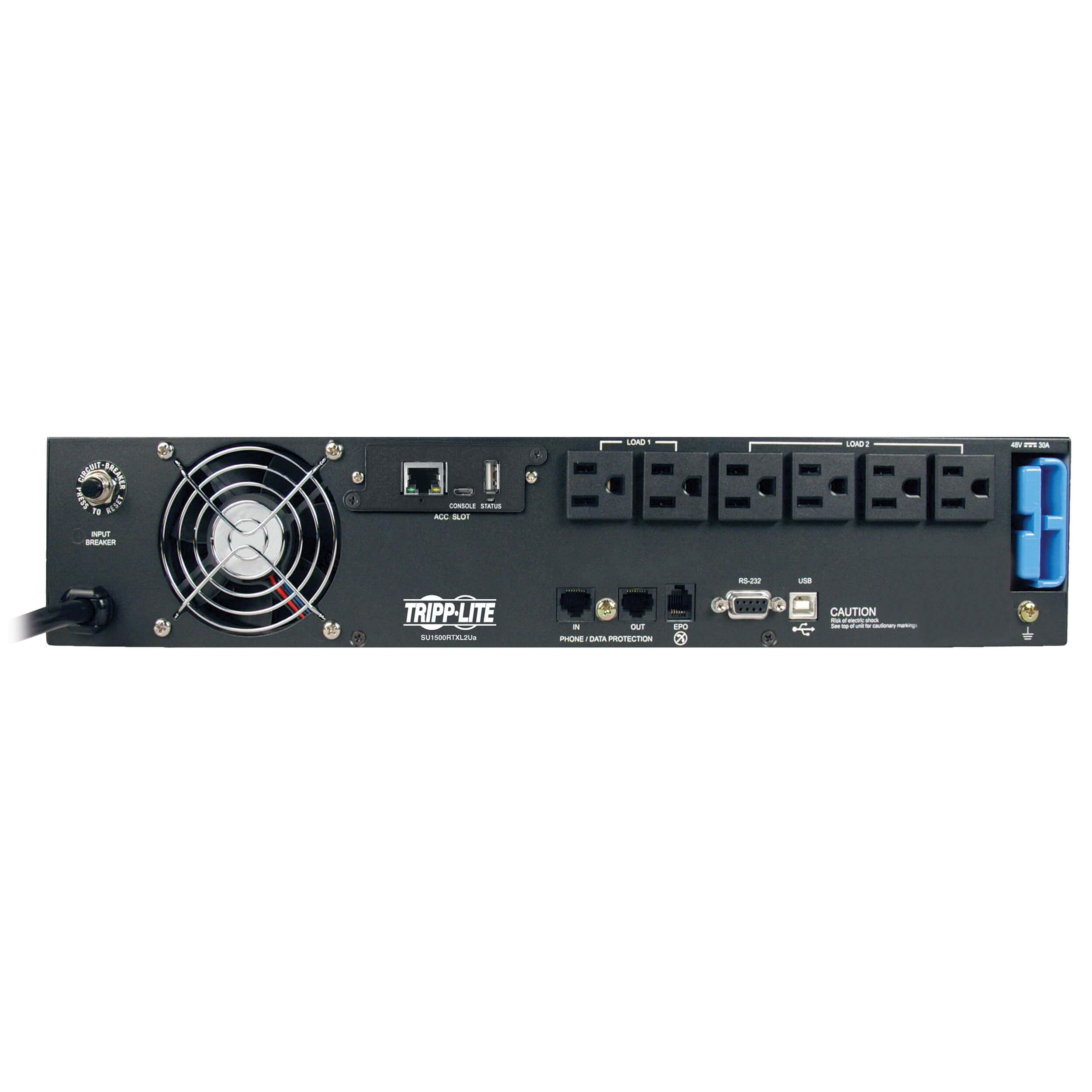 On-Line Double-Conversion UPS System, 120V 1.5kVA 1.2kW, 2U | Eaton