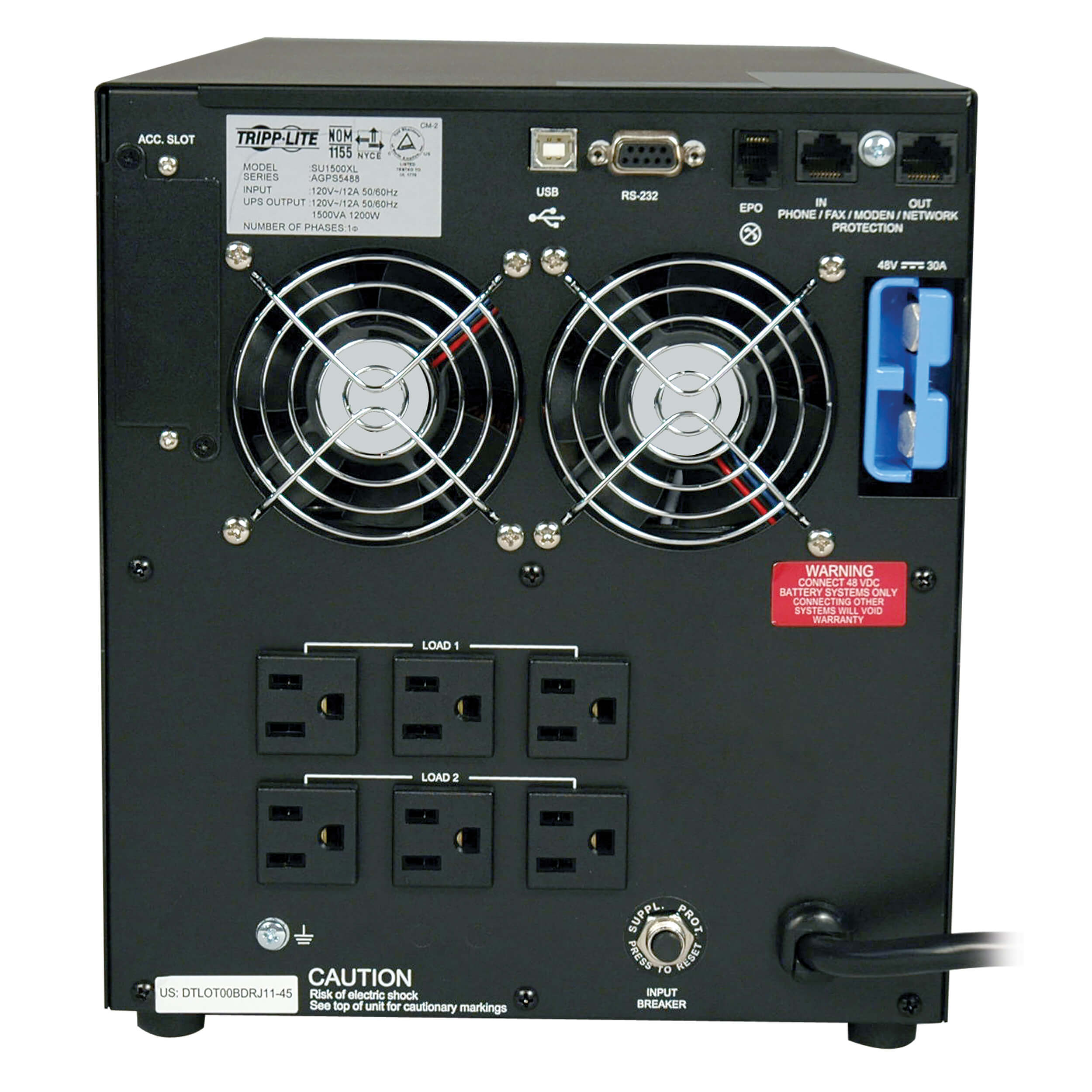 Double-Conversion UPS System, 120V, Tower, Extended Run | Eaton