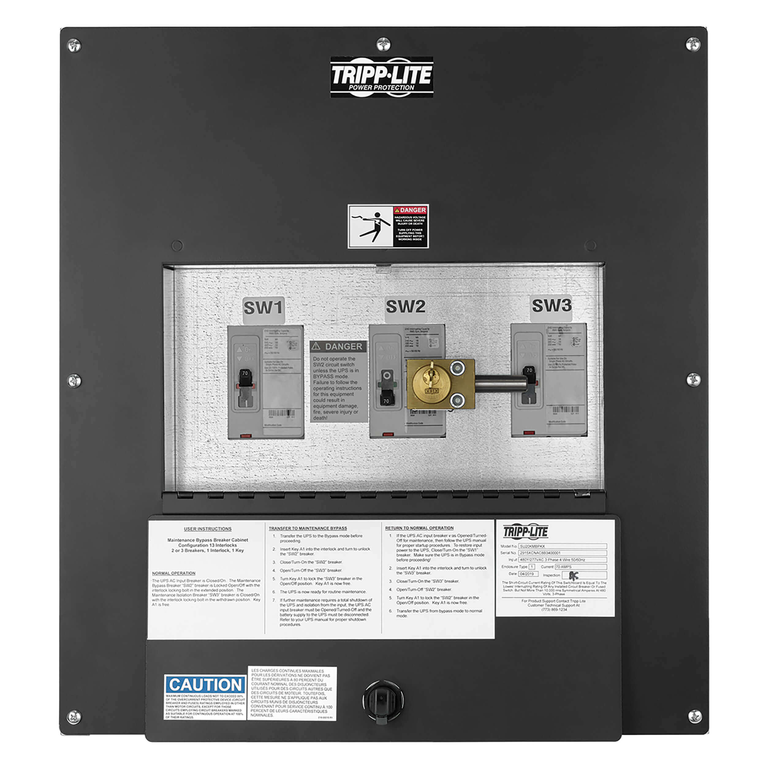 UPS Bypass Panel for SVT20KX | Eaton