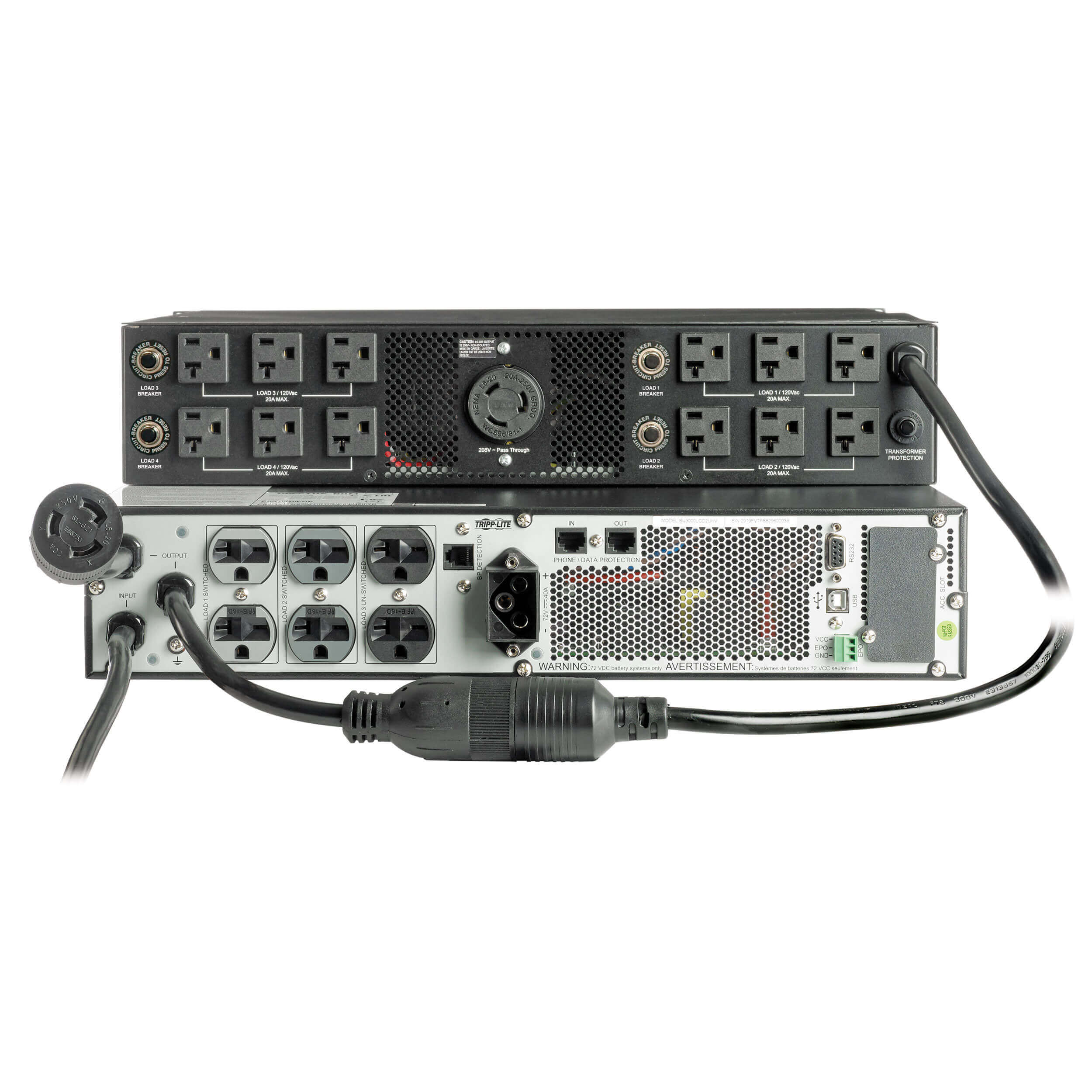 Double-Conversion UPS System with 208V-to-120V Transformer, 3000VA | Eaton