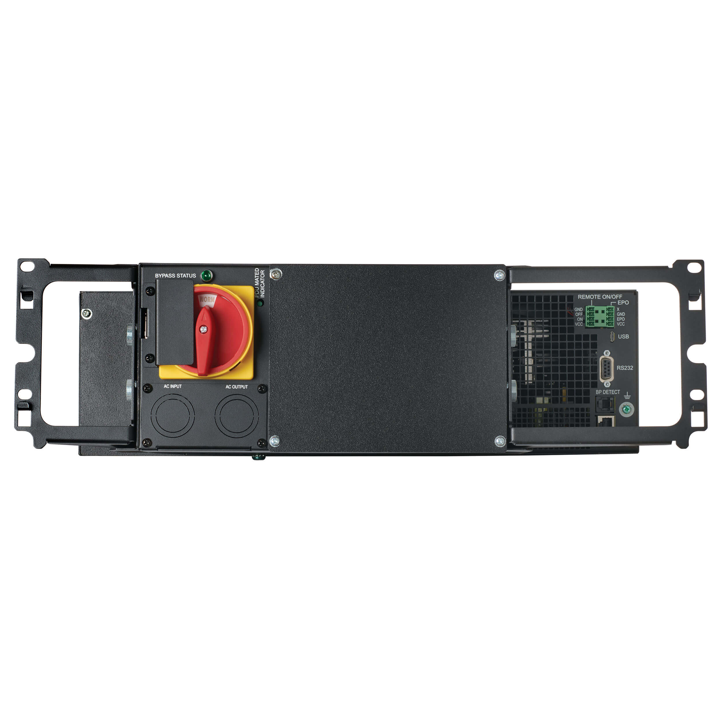 On-Line UPS System, 200–240V 5000VA 5000W, Bypass PDU, Hardwire In/Out ...