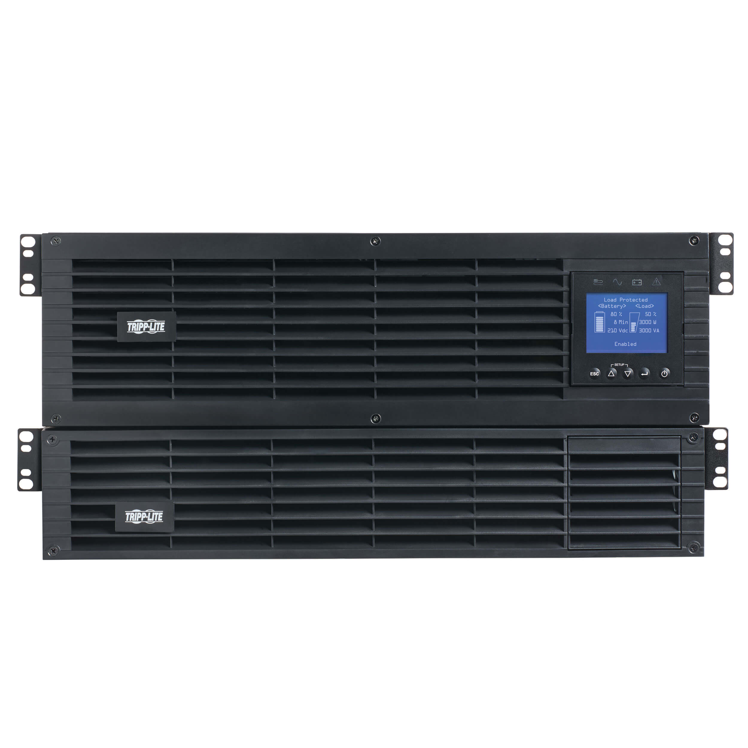 On-Line UPS System, 208V 5000VA 5000W, Bypass PDU/Transformer, 5U | Eaton