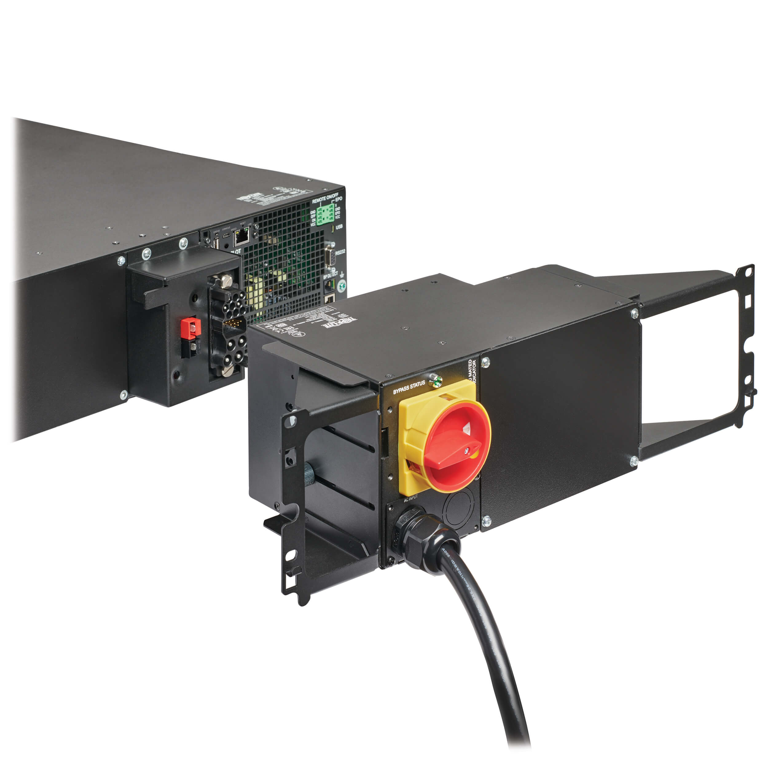 On-Line UPS System, 208V 5000VA 5000W, Bypass PDU/Transformer, 5U | Eaton