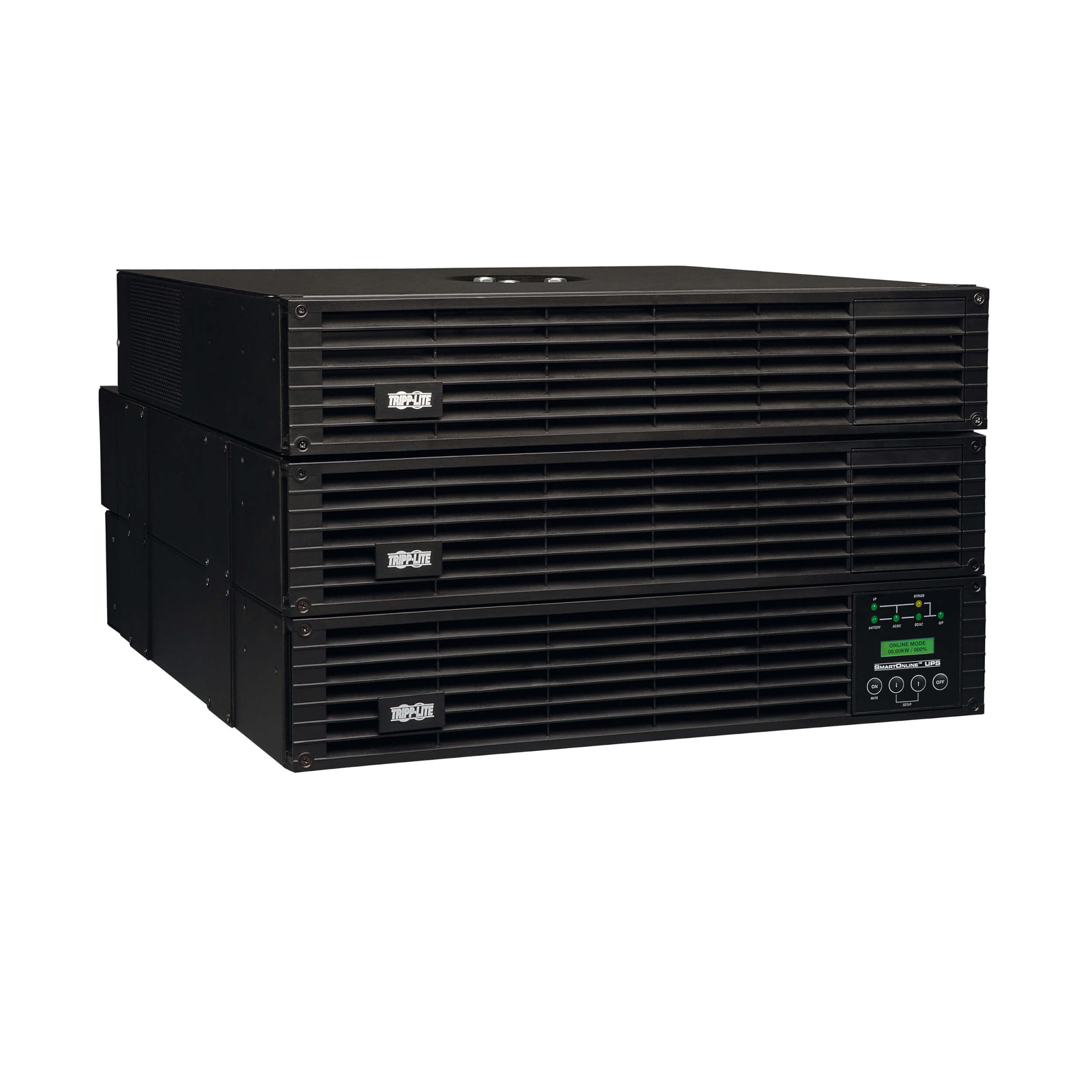 On-Line Double-Conversion UPS System, 208/240 & 120V 6kVA 5.4kW, 6U | Eaton