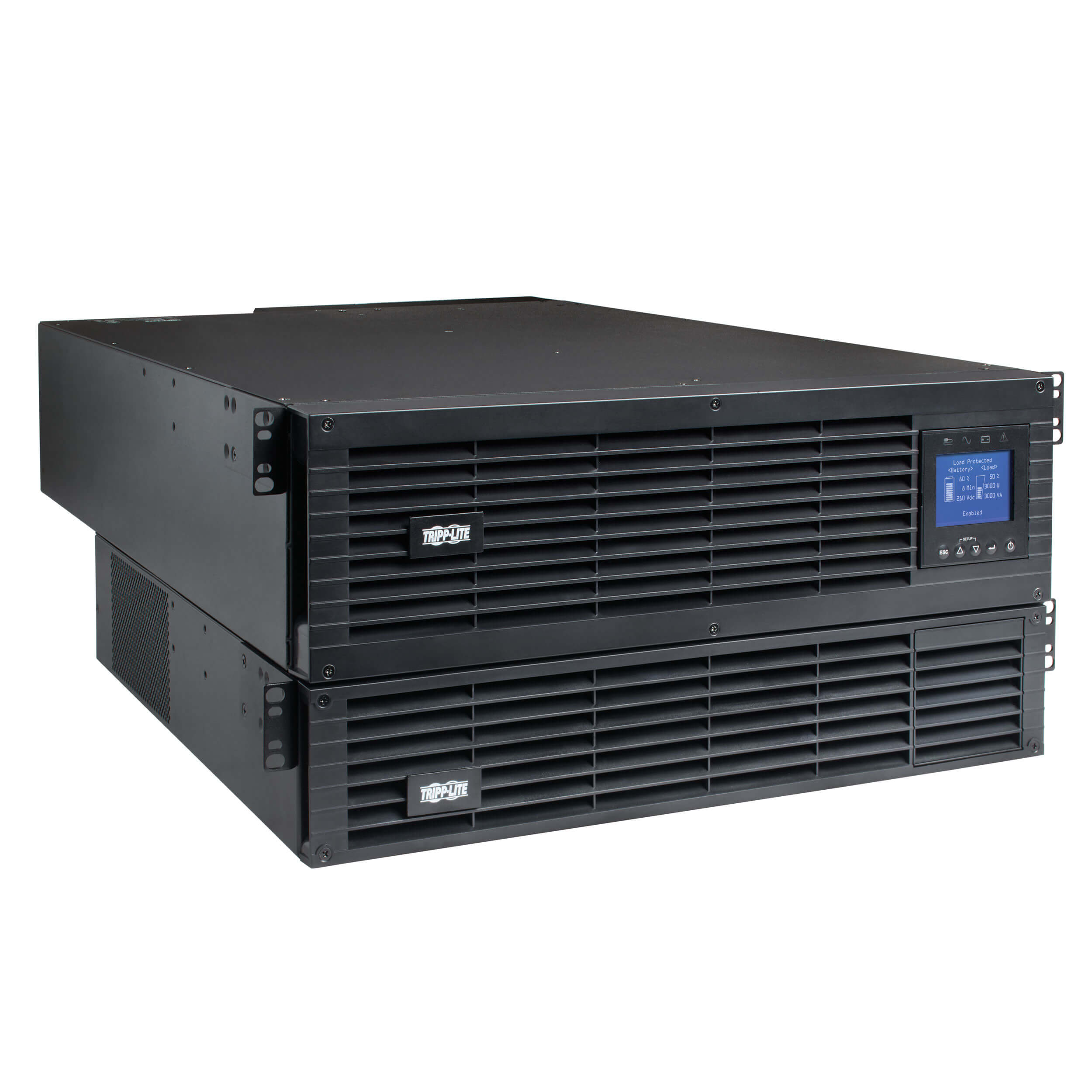 On-Line UPS System, 208/240V 6000VA 6000W, Step-Down Transformer, 5U ...