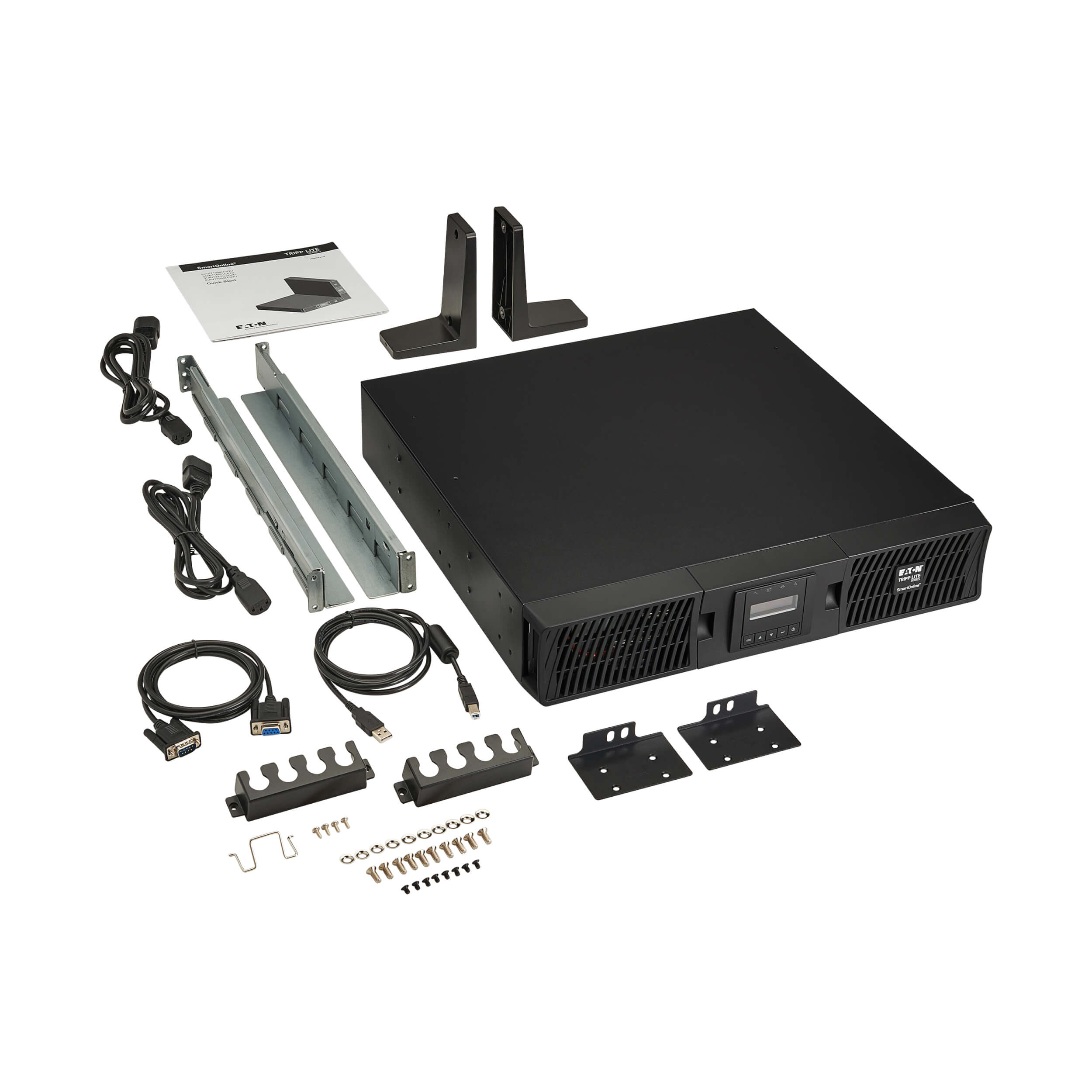 On-Line Double-Conversion UPS System, 208/230V 1000VA 900W, 2U | Eaton