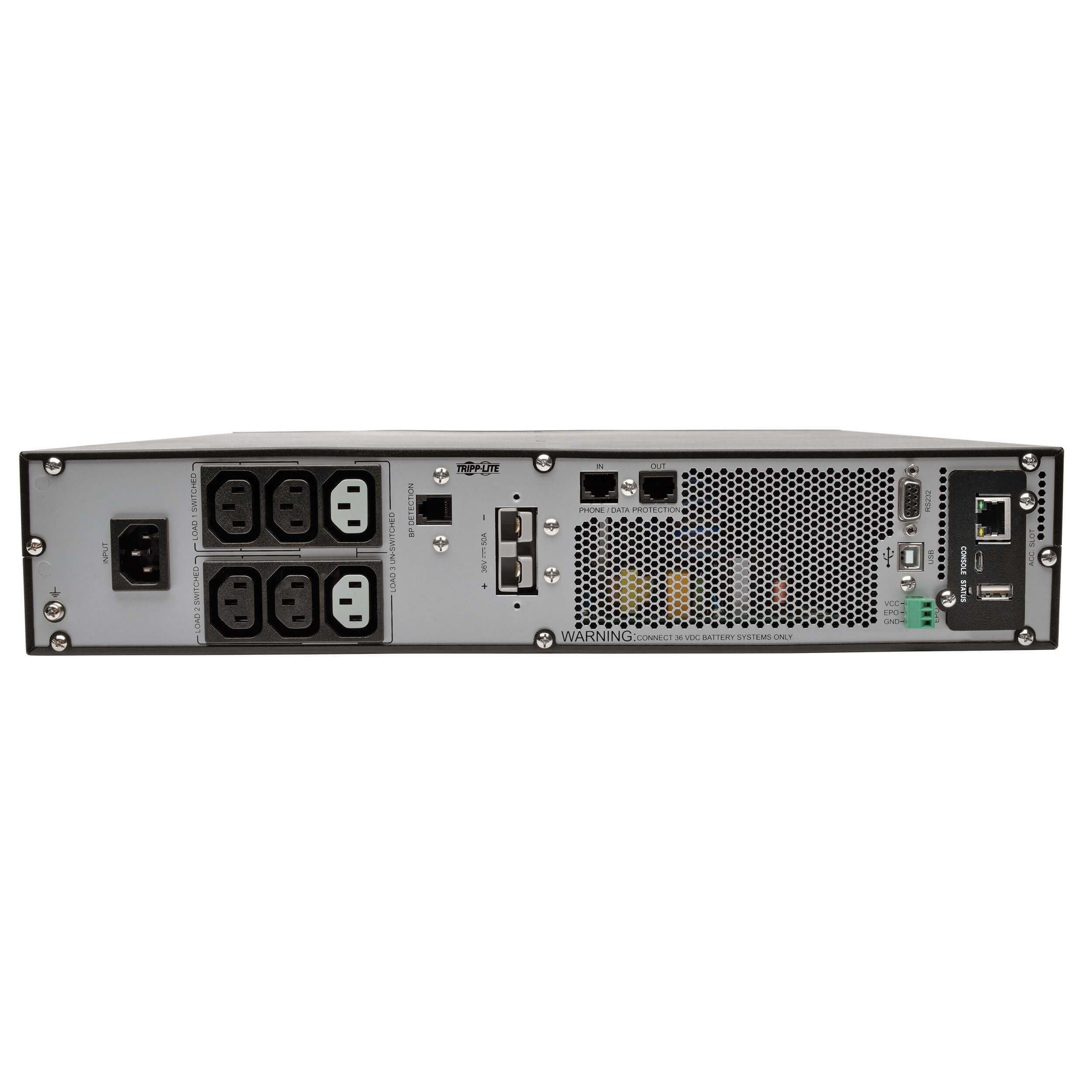 On-Line Double-Conversion UPS - 208/230V, 1500VA 1350W, 6 Outlets, 2U ...