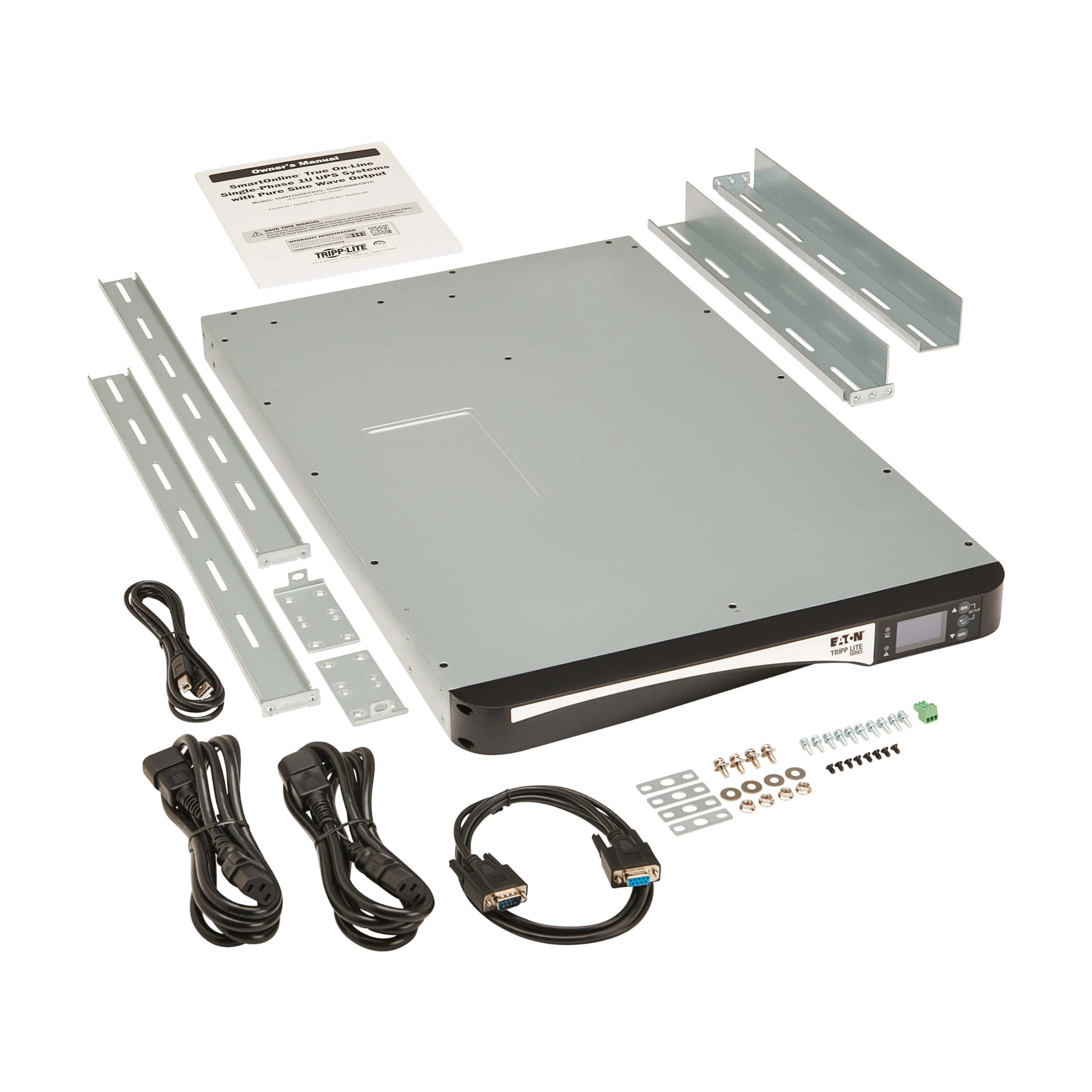 On-Line Double-Conversion UPS, 208V, 2000VA 1600W, 5 Outlets, 1U | Eaton