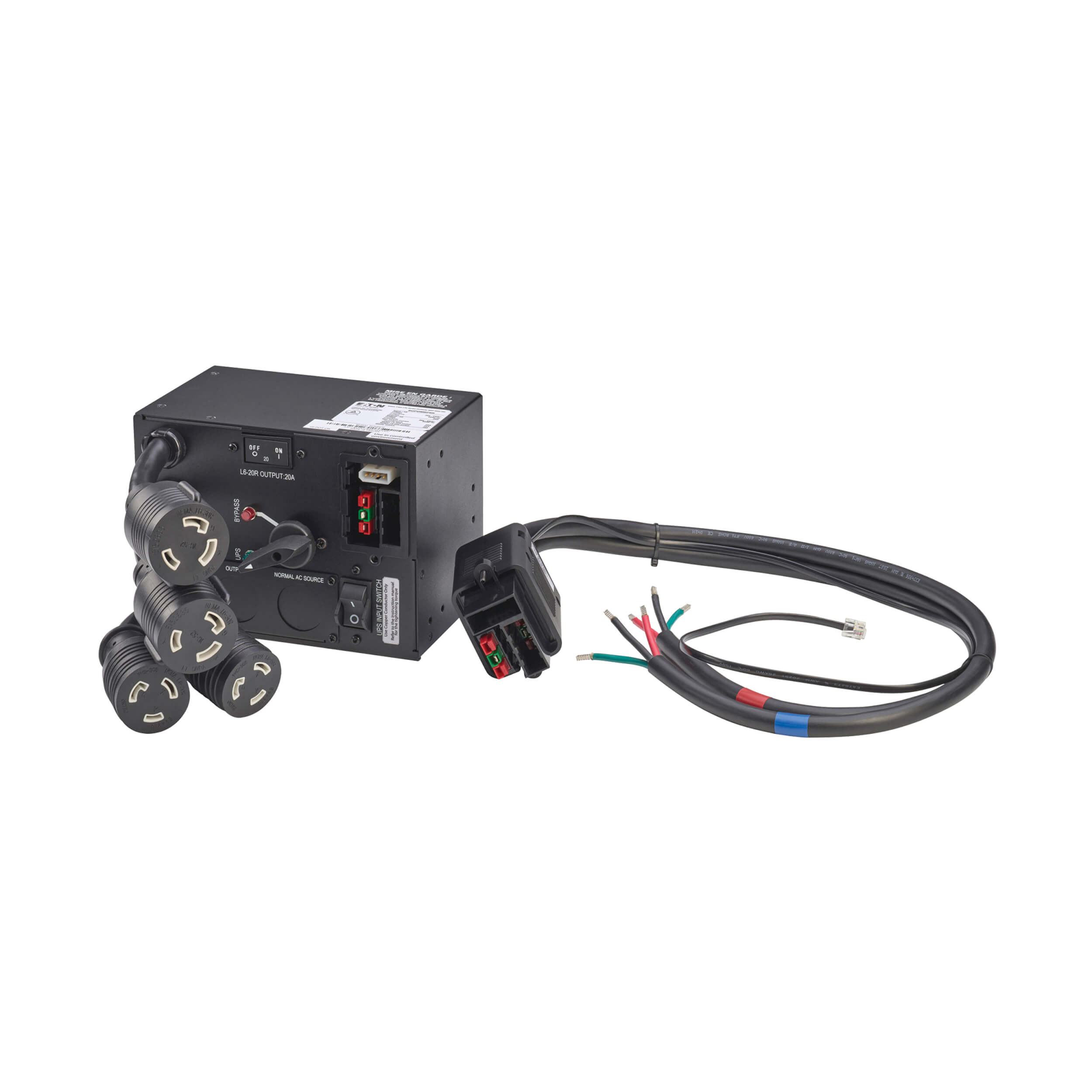 Maintenance Bypass, 5kVA to 6kVA UPS, L6-30R, L6-20R, 0U | Eaton