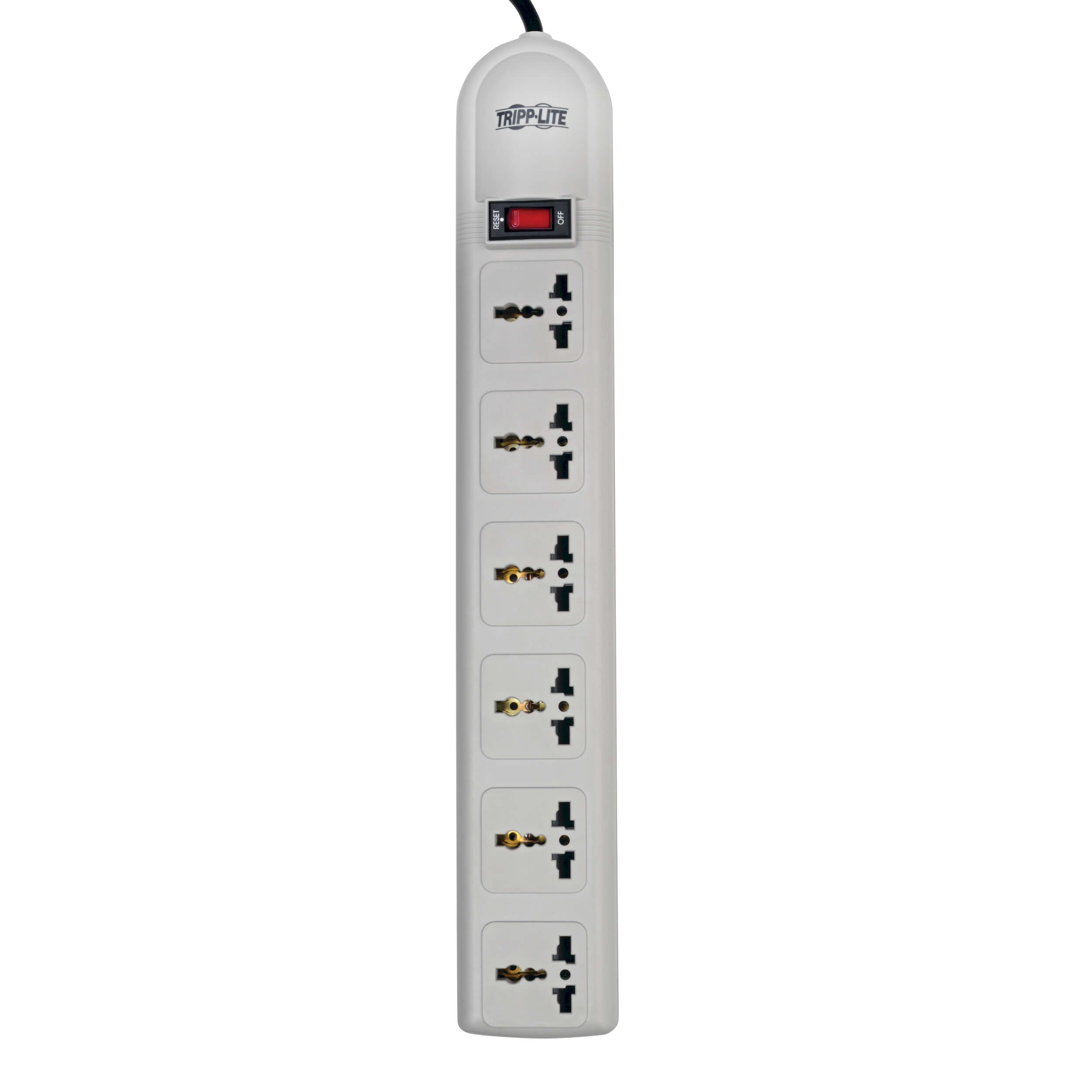 Surge Protector, 6 Outlet, 750 Joules, British Plug | Eaton
