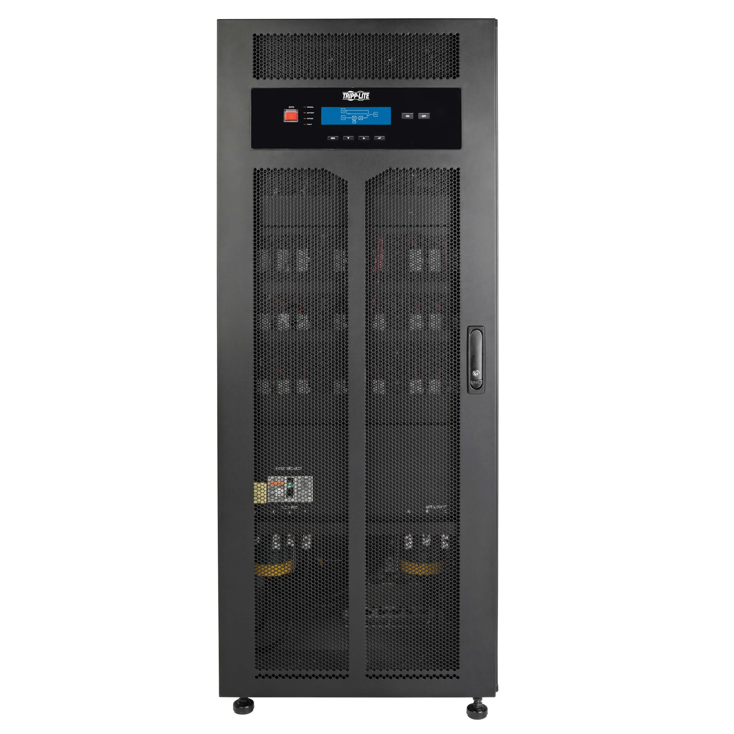 On-Line Double-Conversion 3-Phase UPS System, 208/120V 220/127V 30kVA ...
