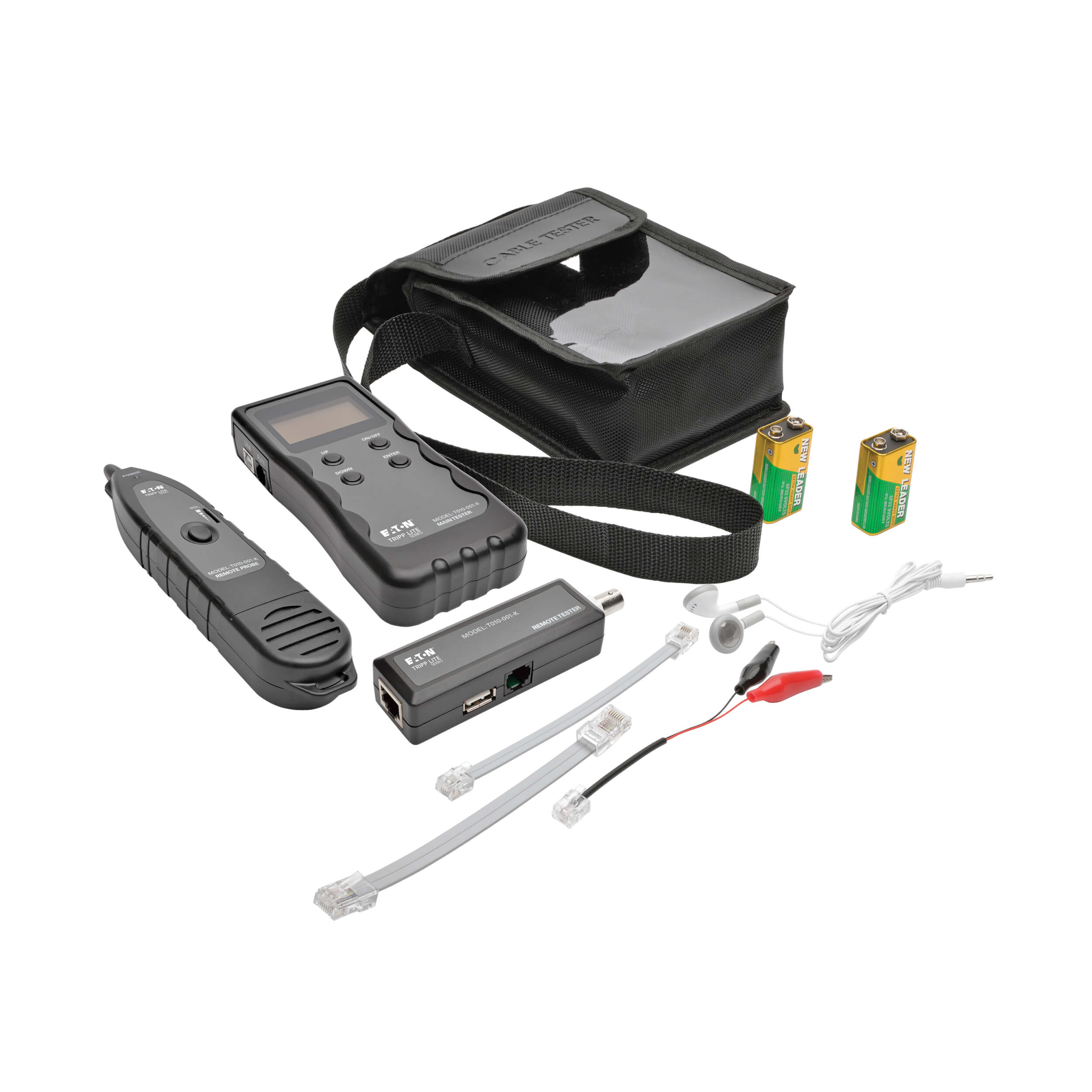 Multi-Function Cable Tester, Wire Tracker (RJ45, RJ11, BNC, USB) | Eaton