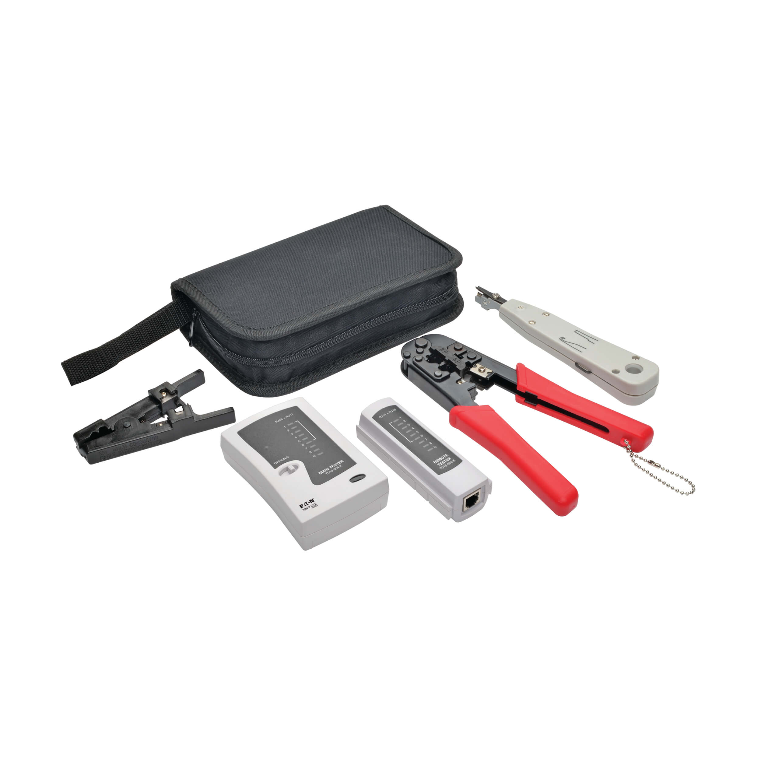4-Piece Network Installer Tool Kit, Carrying Case | Eaton