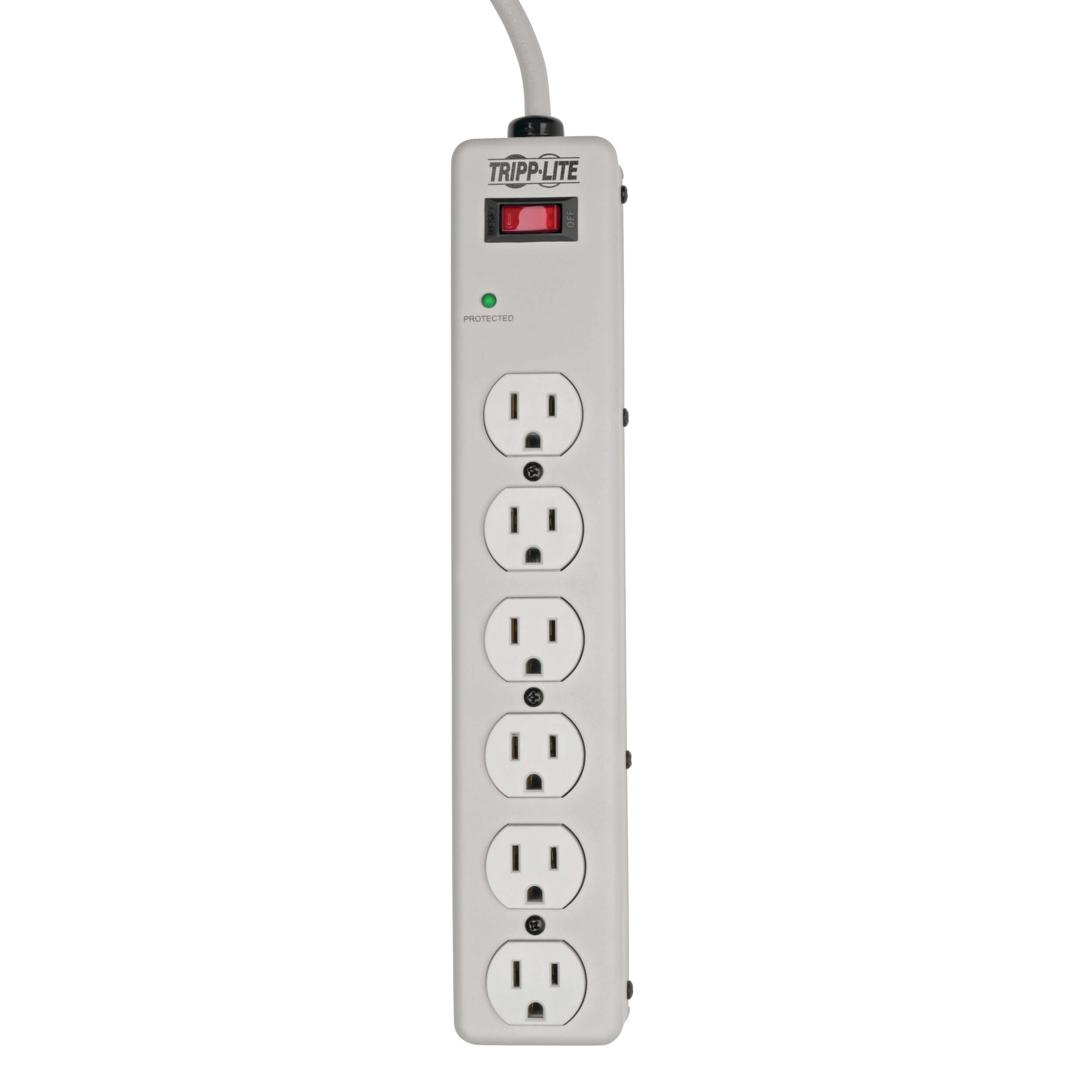 Surge Protector, 6 Outlet, 1340 Joules, 6-ft Cord, LED | Eaton