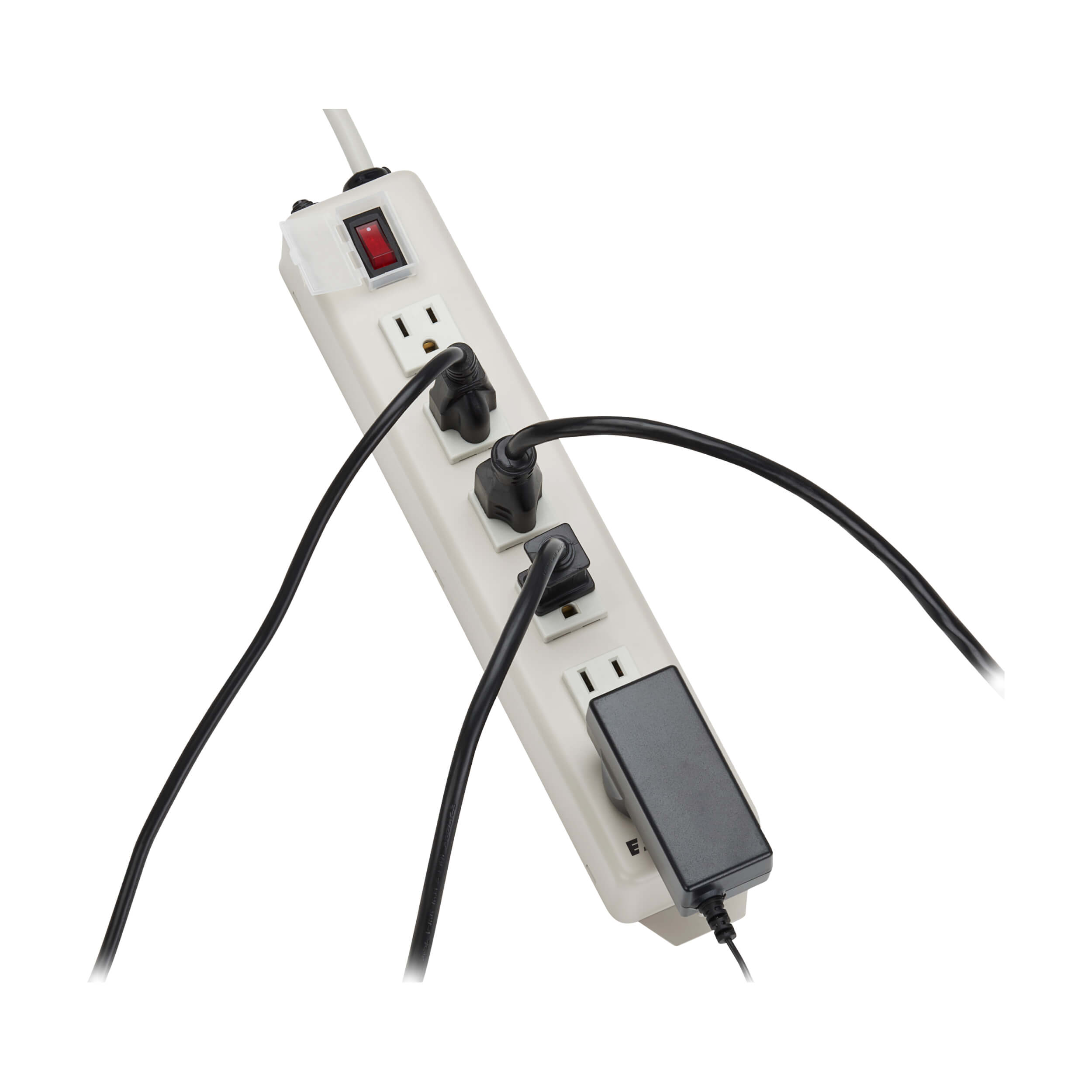 Power It! 6-Outlet Power Strip, 6-ft. Cord, Power Switch Cover | Eaton