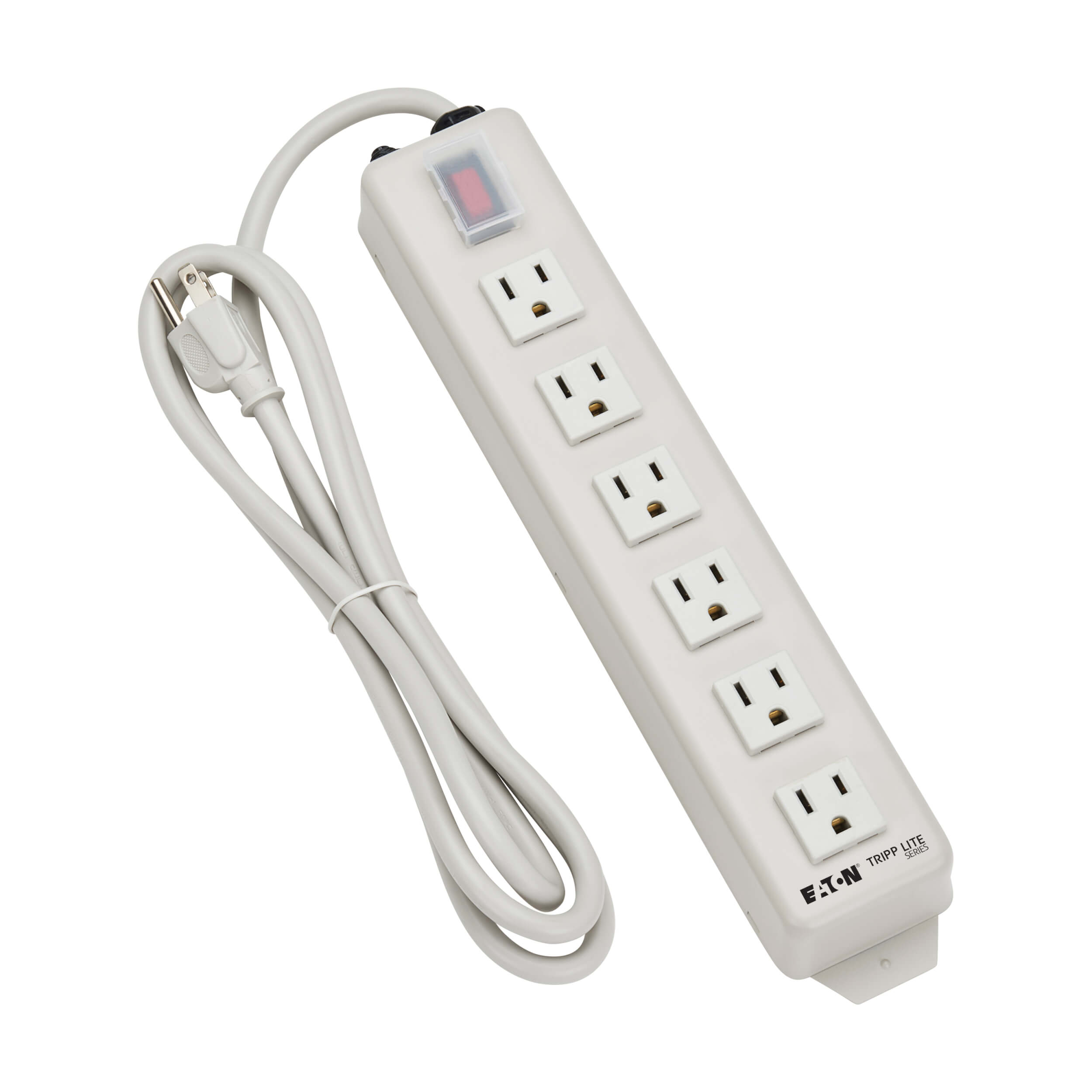 Power It! 6-Outlet Power Strip, 6-ft. Cord, Power Switch Cover | Eaton