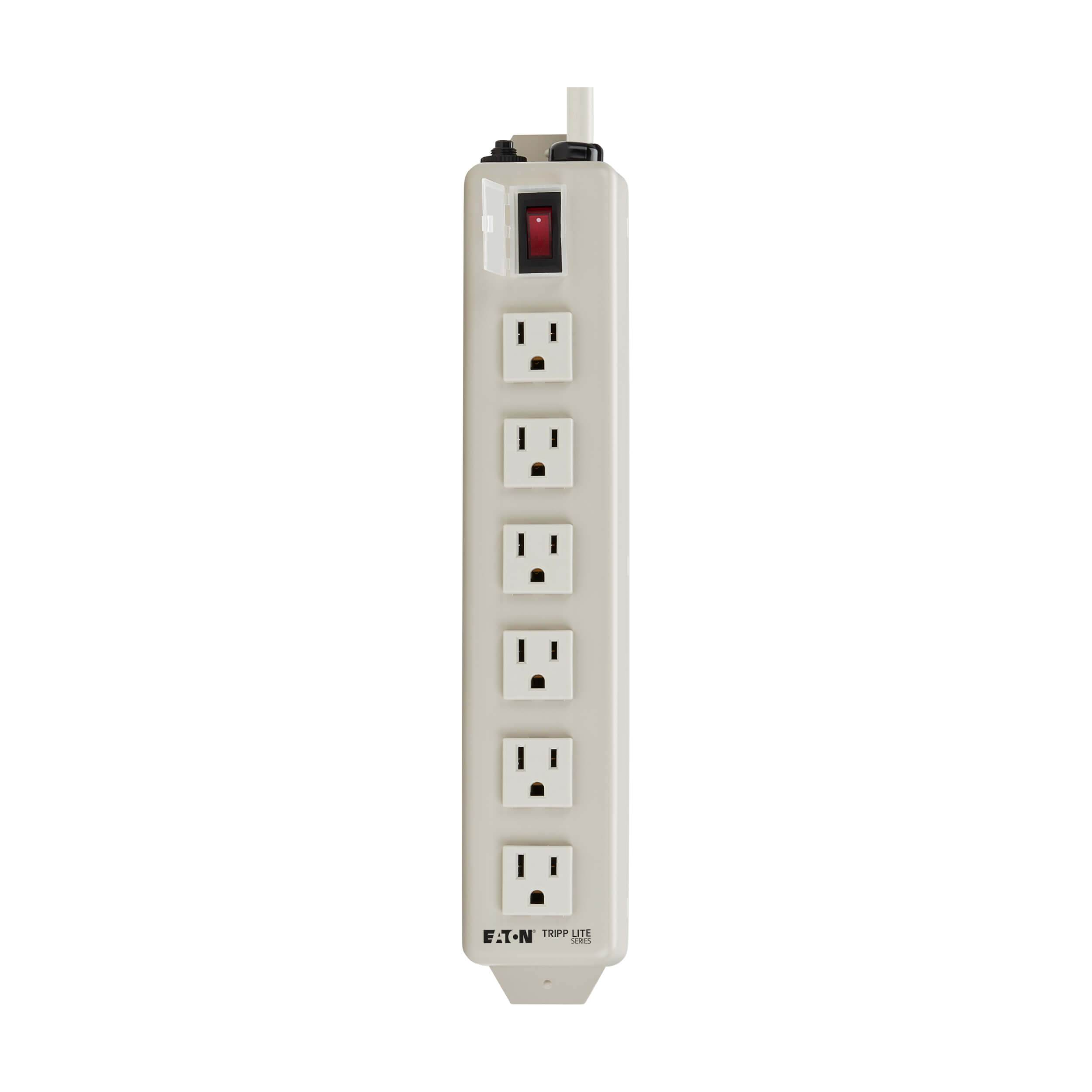 Power It! 6-Outlet Power Strip, 15-ft. Cord, 5-15P, Metal Housing | Eaton