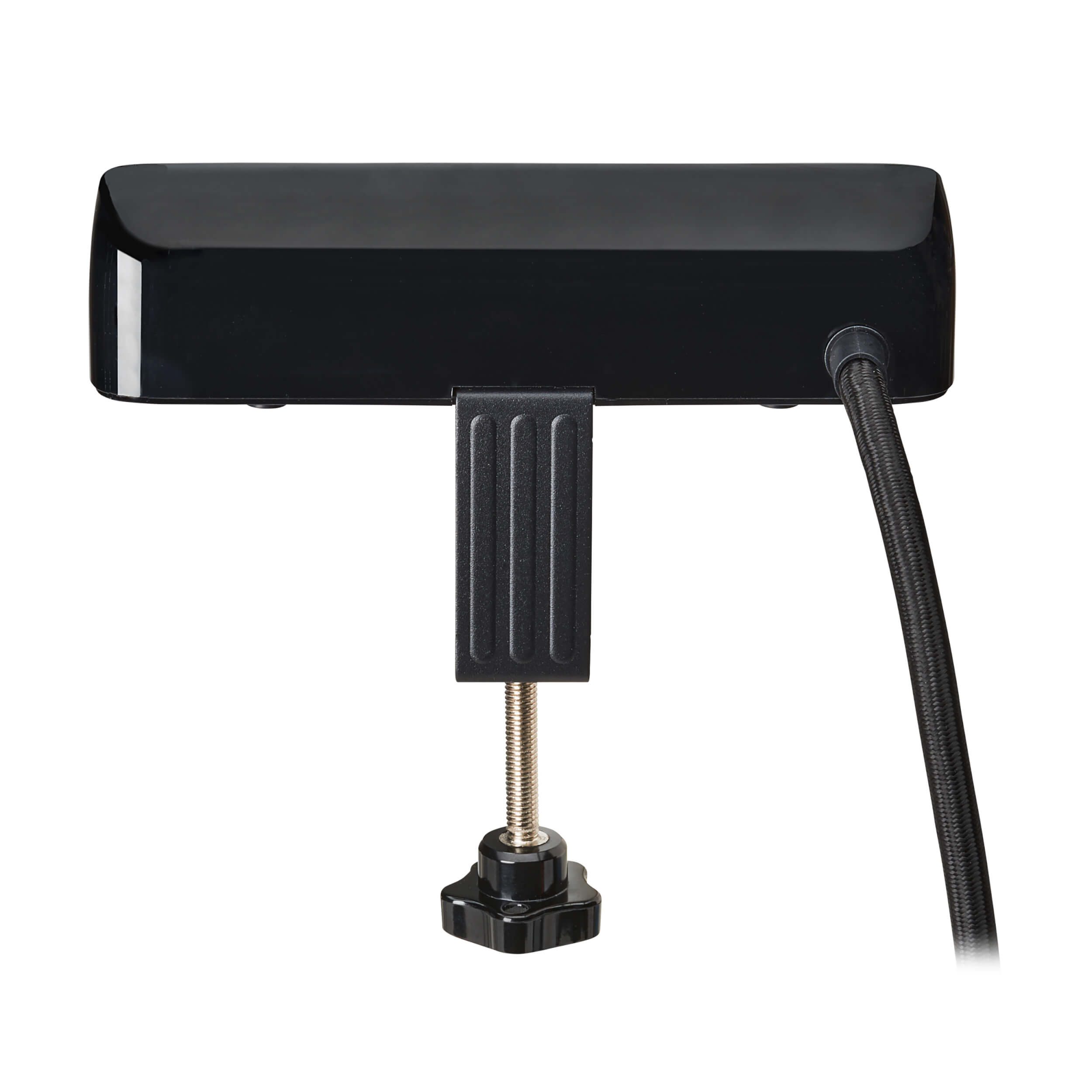 Desk Clamp Surge Protector, 3 Outlet, 2 USB Ports, 10ft Cord, Black | Eaton