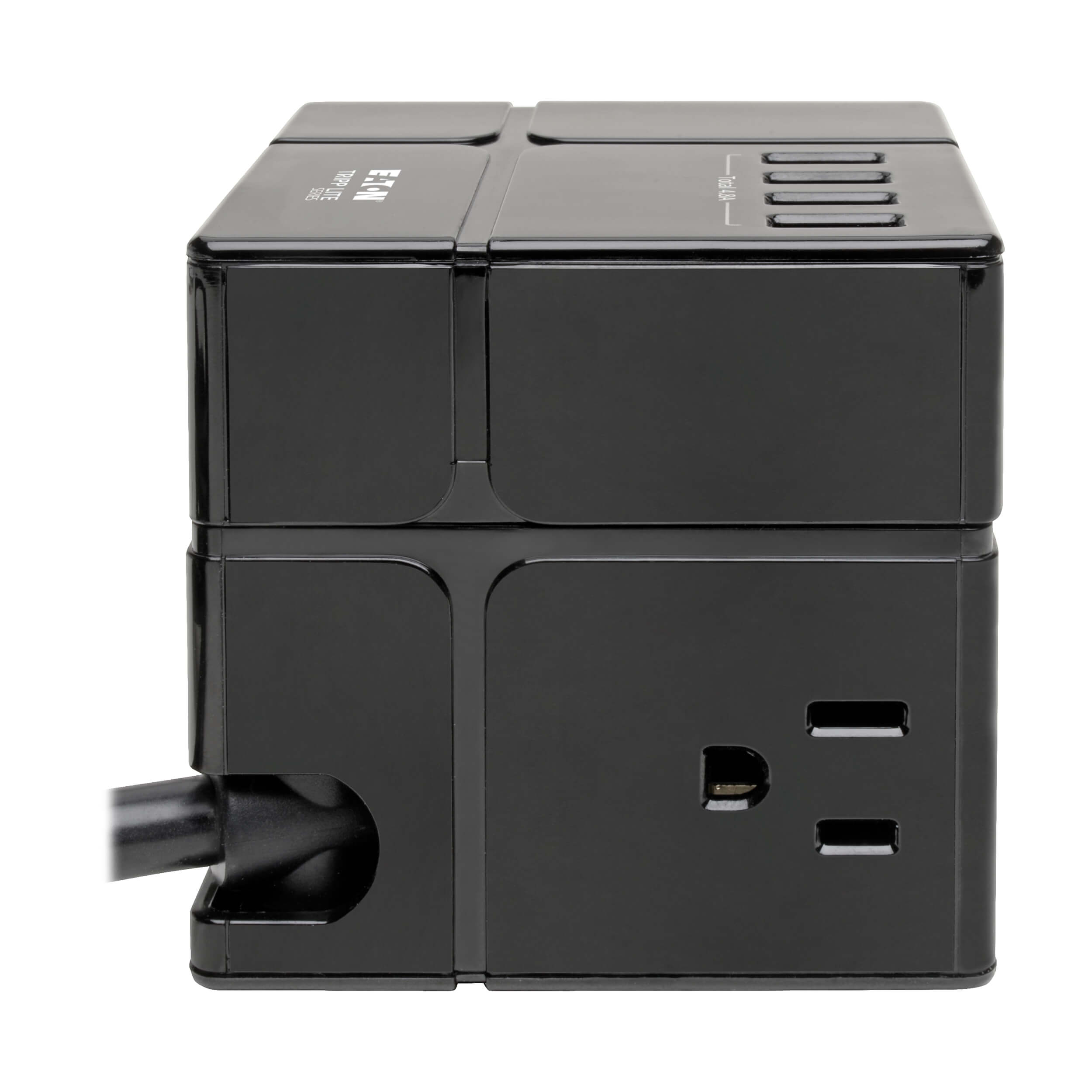 Cube Surge Protector, 3 Outlet, 6 USB ports, 6-ft Cord | Eaton