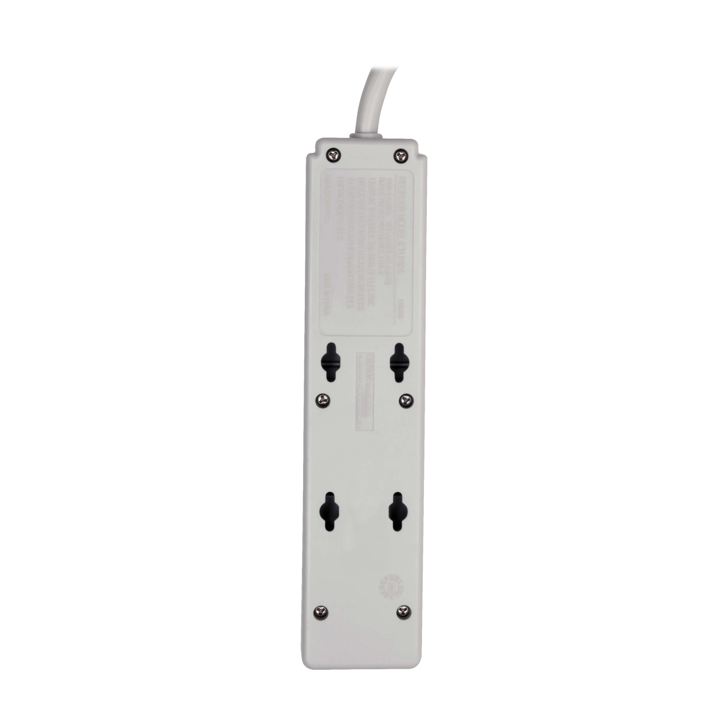 Surge Protector, 4 Outlet, 500 Joules, 4-ft Cord | Eaton