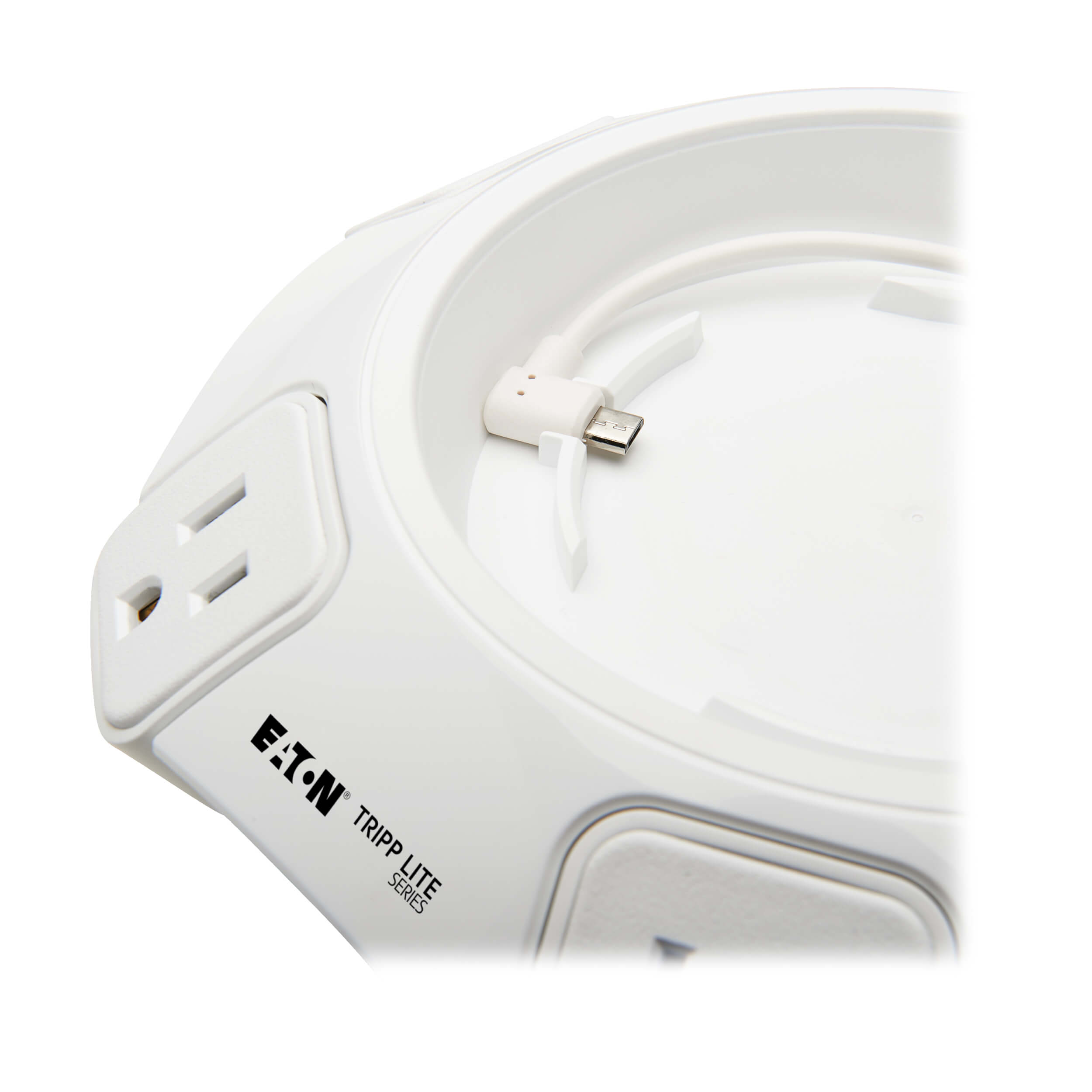 Conference Room Surge Protector, 4 Outlets, USB, Antimicrobial | Eaton