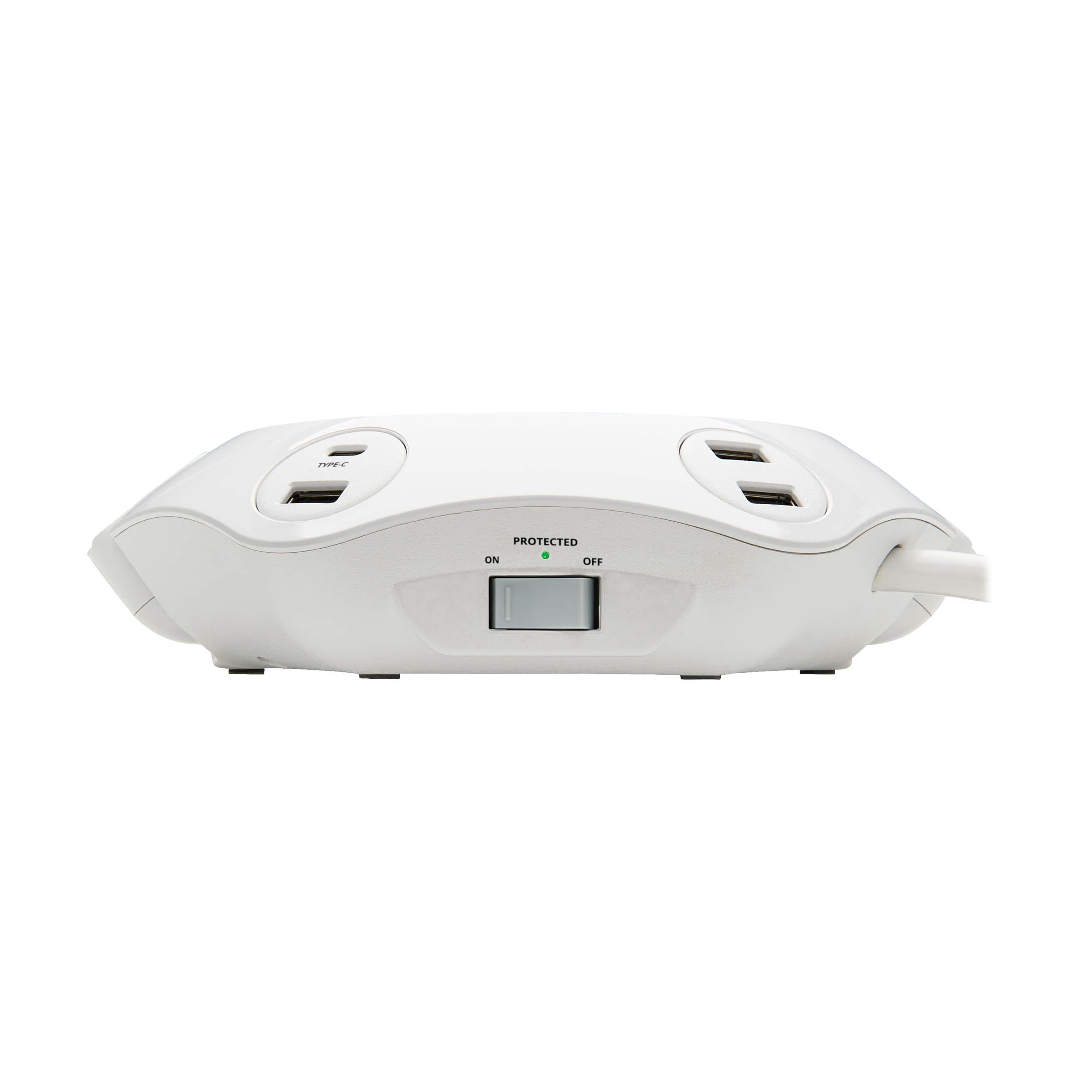 Conference Room Surge Protector, 4 Rotating Outlet, 4 USB Ports | Eaton